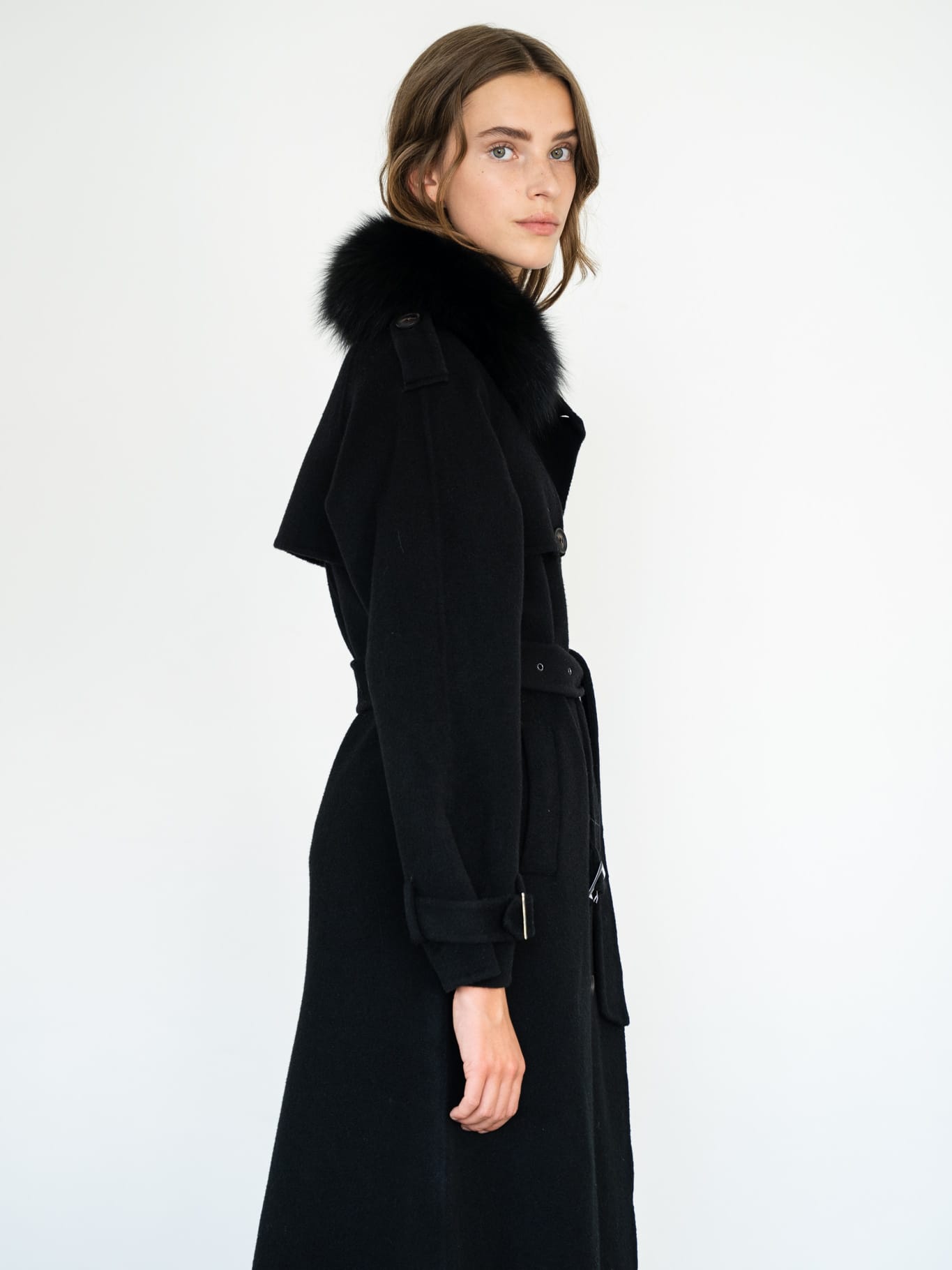 Meotine Marte Coat - Sort | Follestad