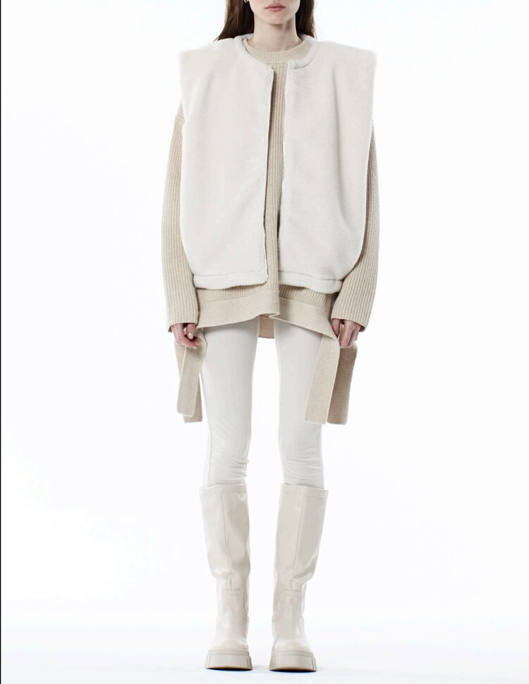 One&Other Ova Sweater - Off-white | Follestad