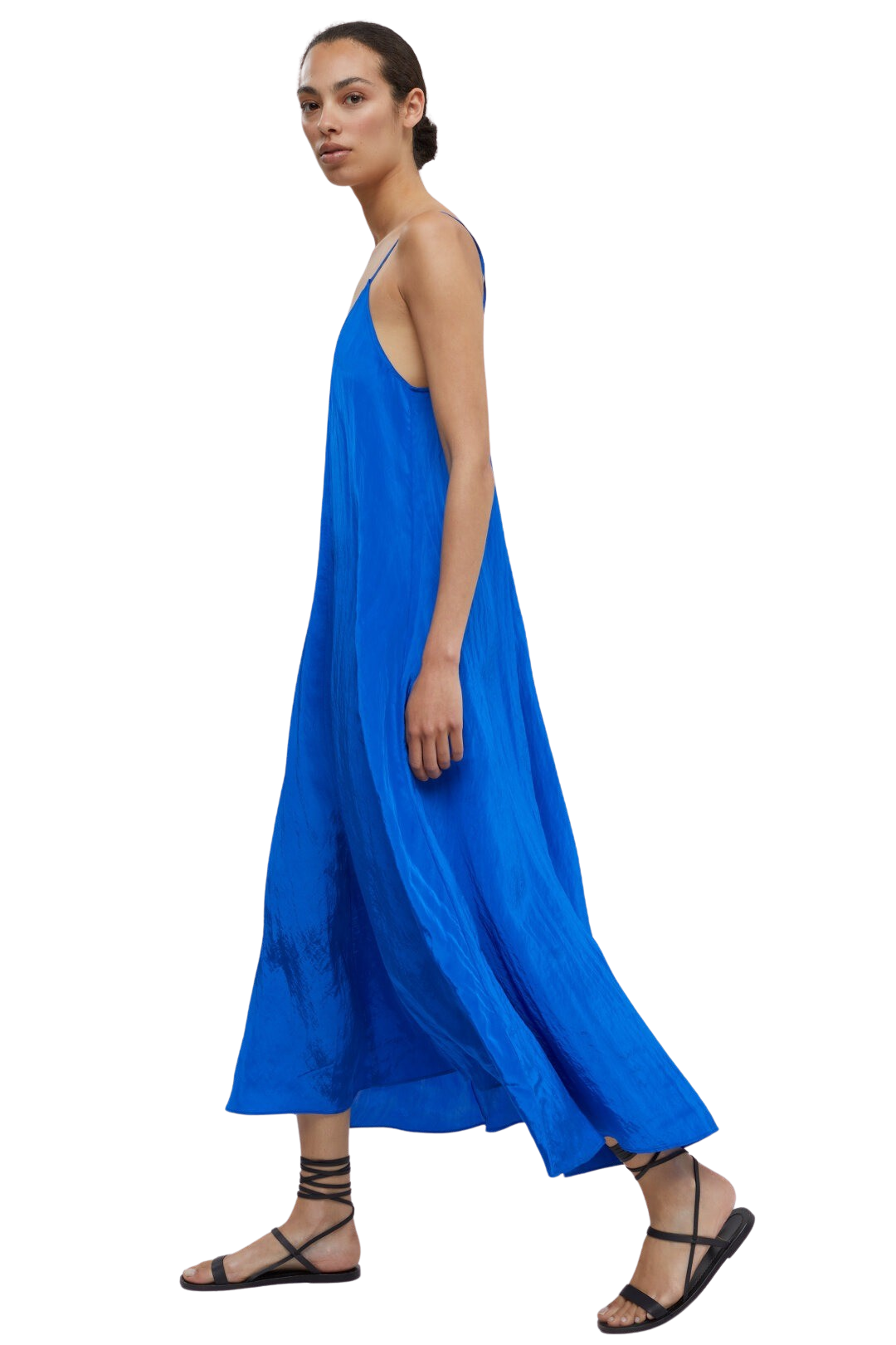 Closed Slip Dress - Blå | Follestad