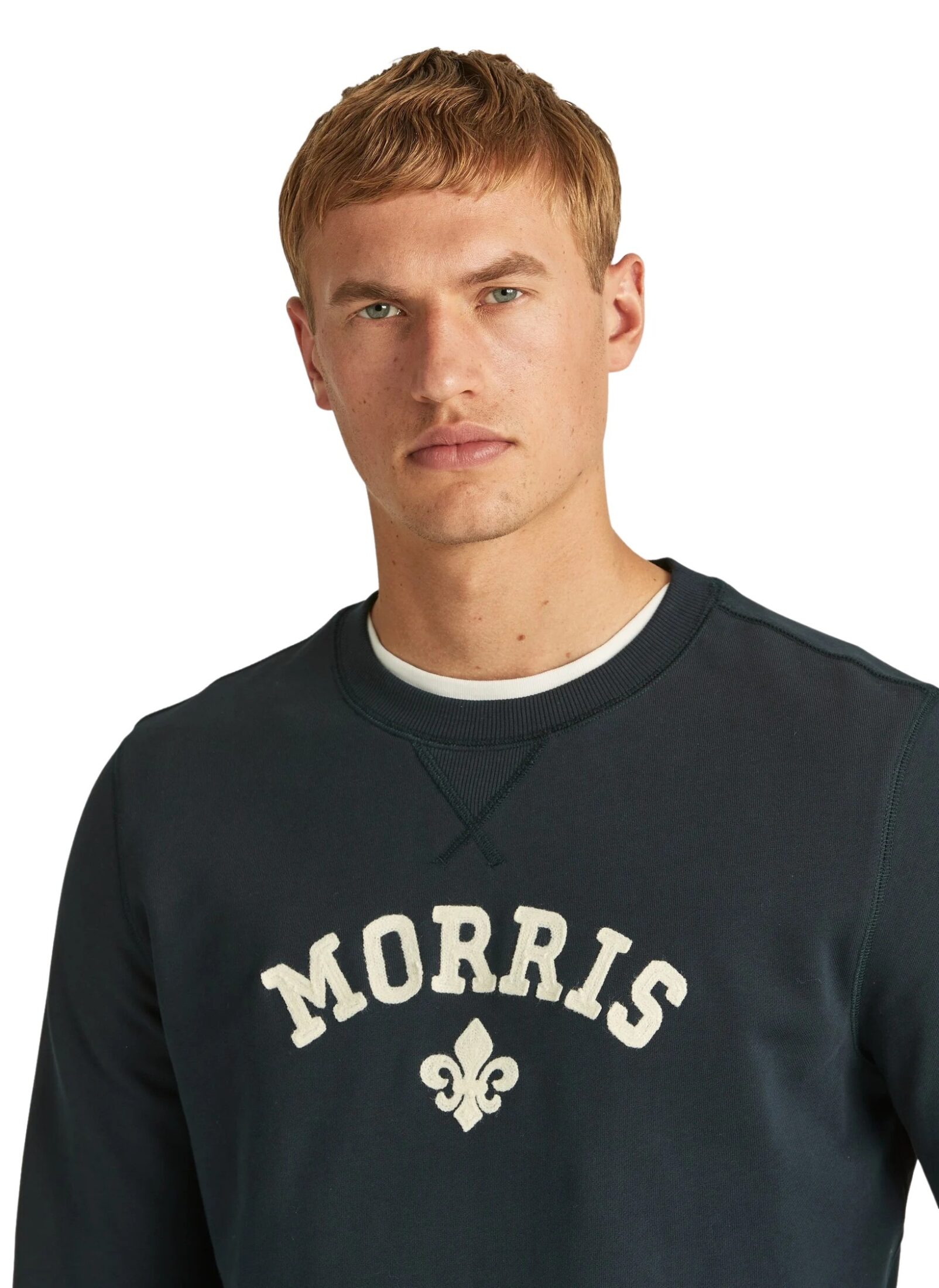 Morris Stockholm Smith Sweatshirt - Marine | Follestad