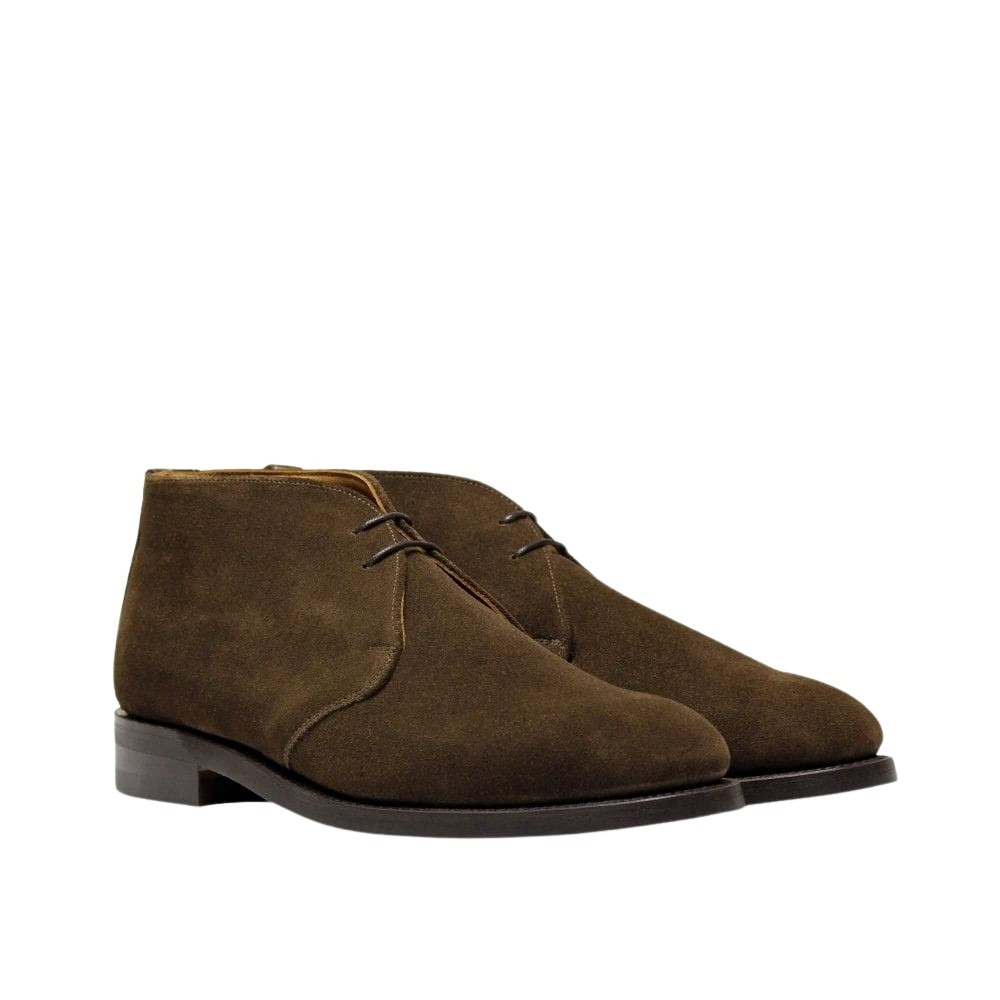 Sanders Cheseham Chocolate Suede Chukka Boot - Brun | Follestad