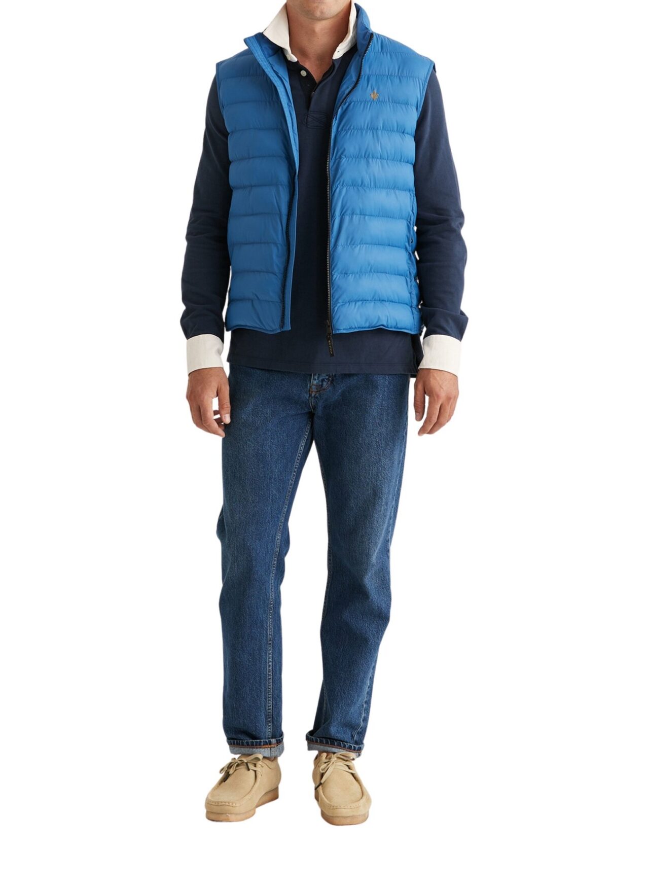 Morris Stockholm Norfolk Liner Vest - Blå | Follestad