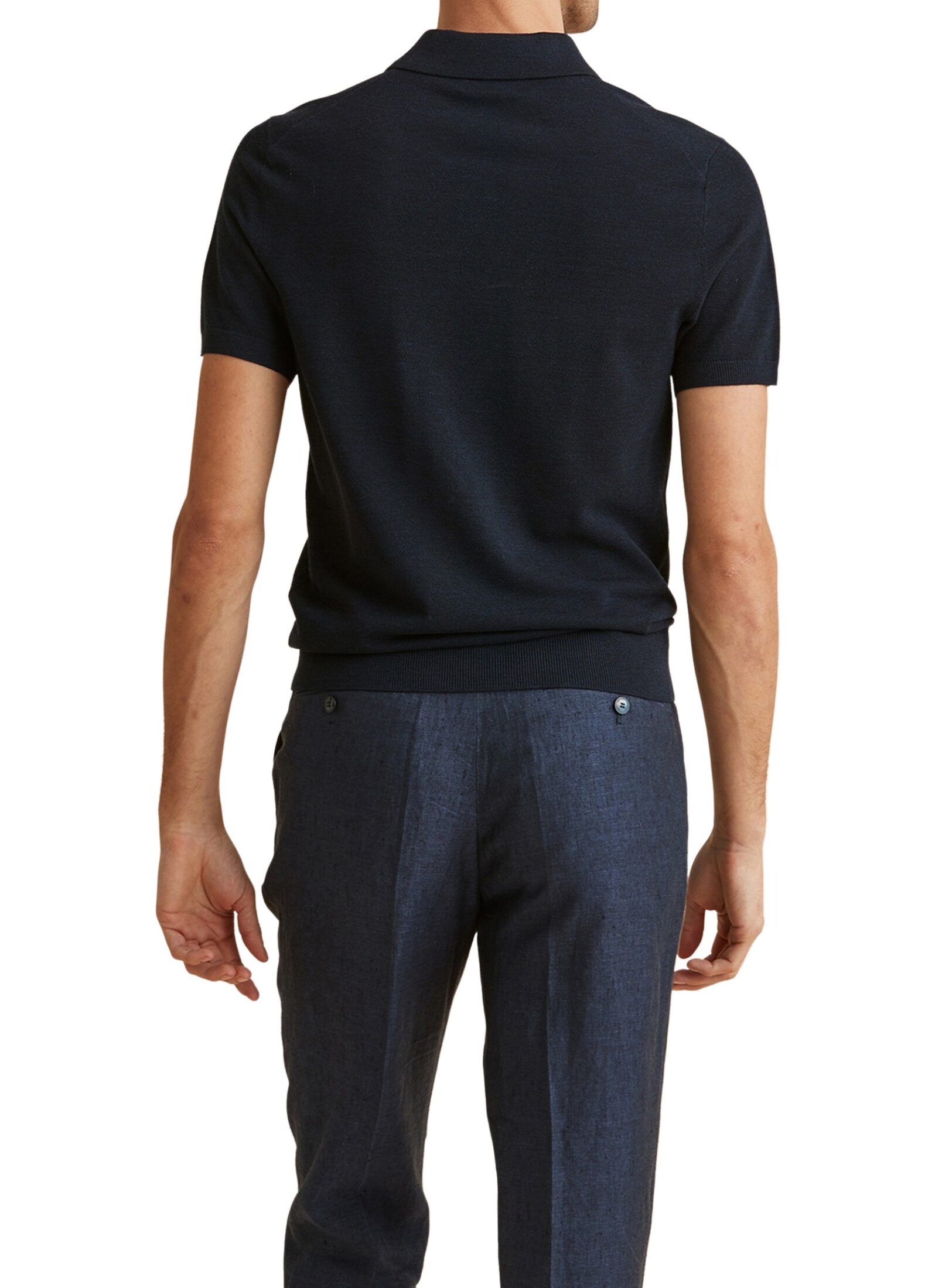 Morris Stockholm Heritage Alberto SS Polo Shirt - Marine | Follestad