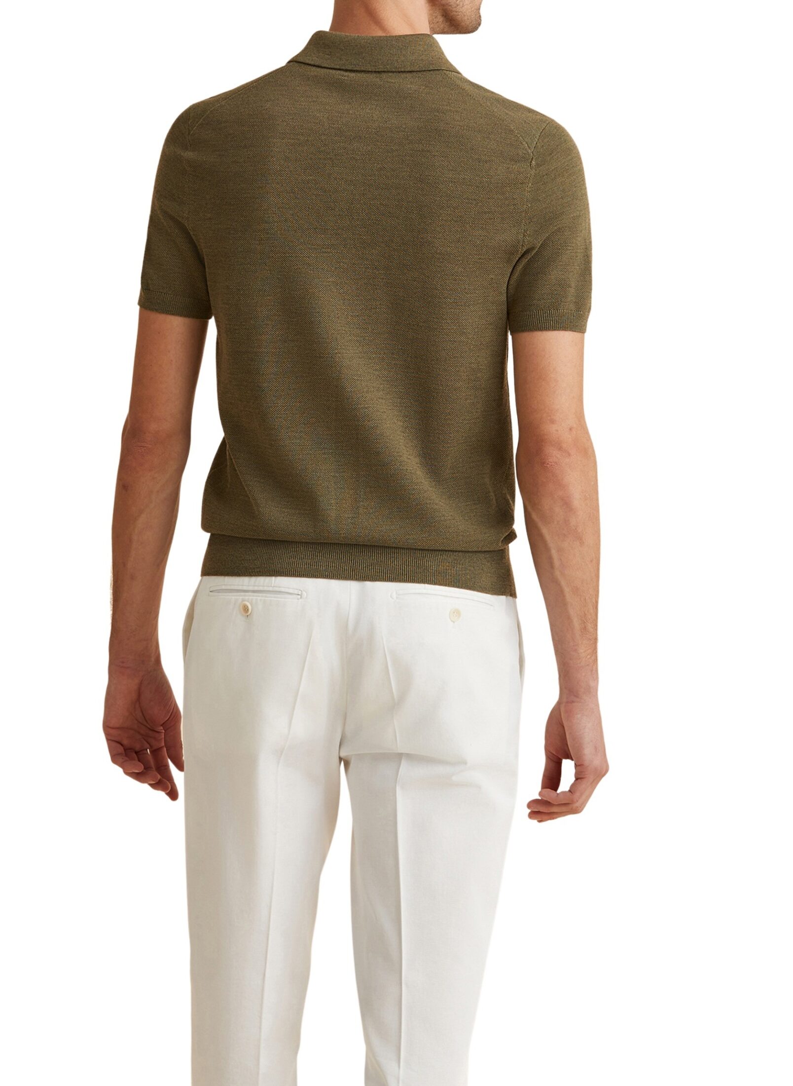 Morris Stockholm Heritage Alberto SS Polo Shirt - Oliven | Follestad