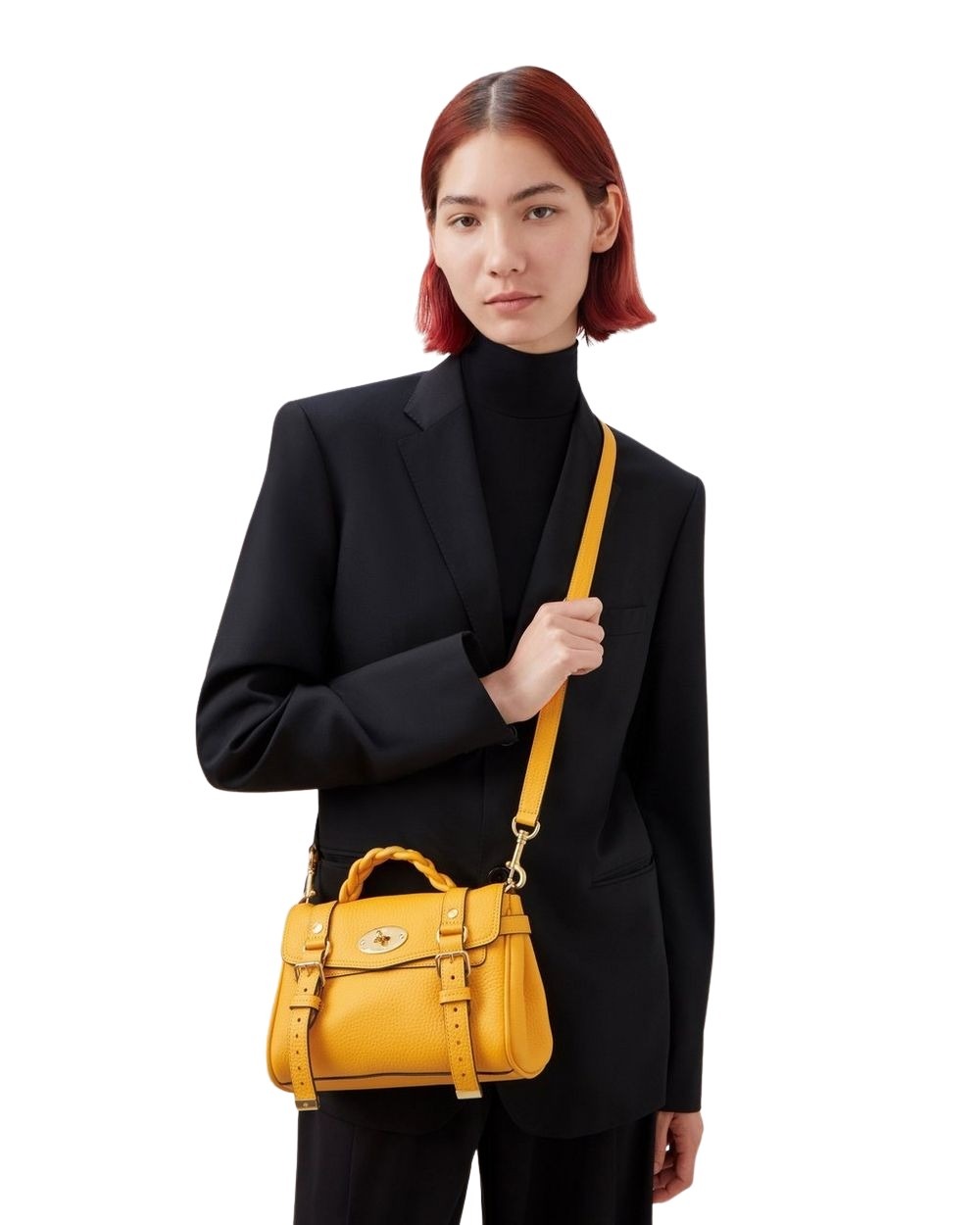 Mulberry Mini Alexa - Double Yellow Heavy Grain | Follestad
