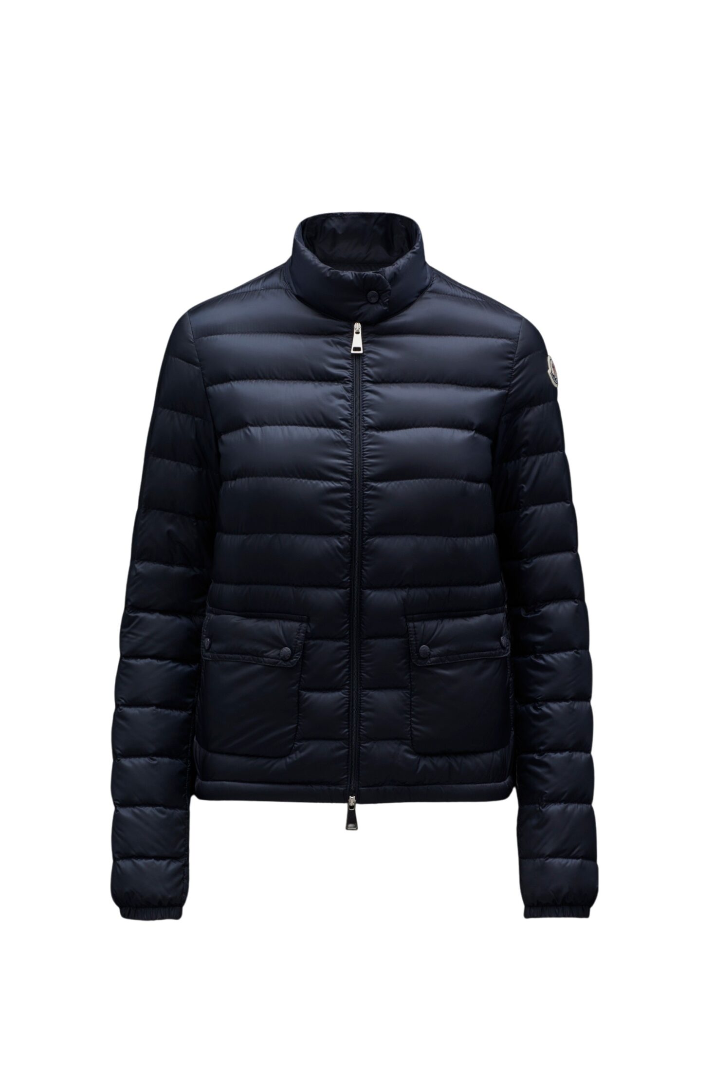 Moncler Lans Short Down Jacket – Marine | Follestad