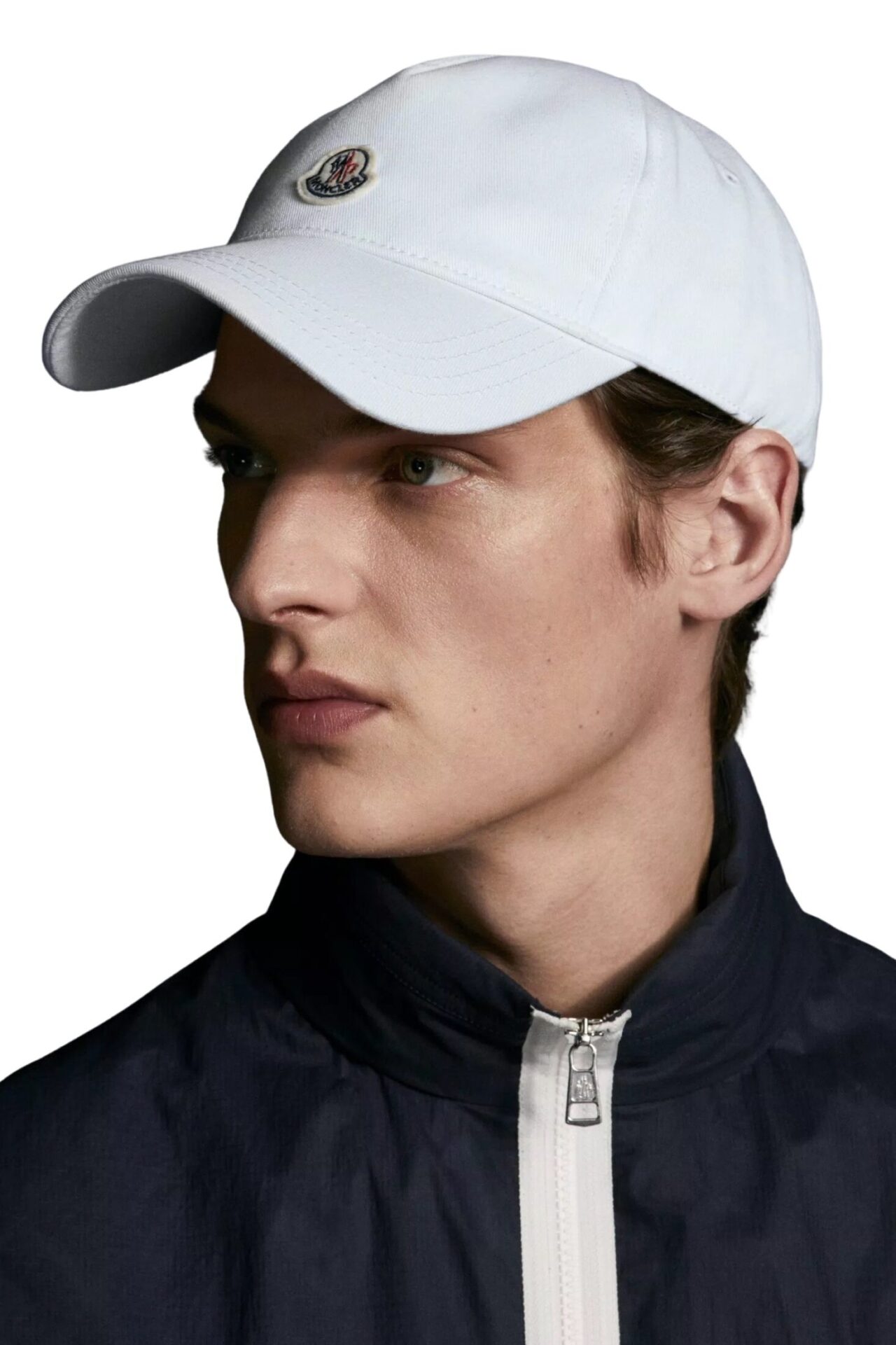 Moncler Logo Baseball Cap - Hvit | Follestad
