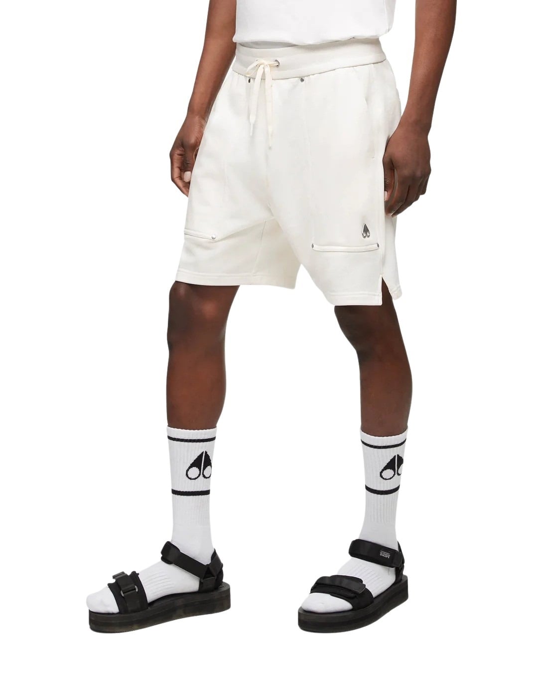 Moose Knuckles Gifford Shorts - Hvit | Follestad