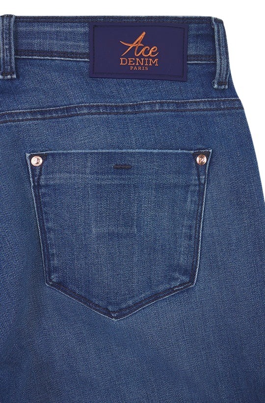 Ace Denim AD 06 - Medium Stone/Navy | Follestad