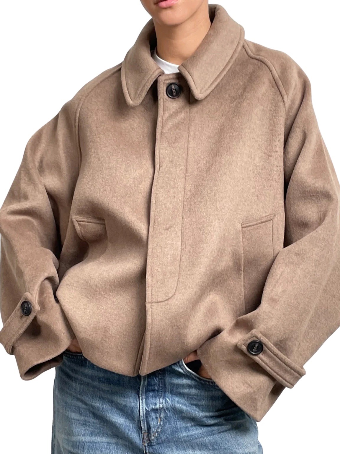 Meotine Gia Wool Jacket - Brun | Follestad