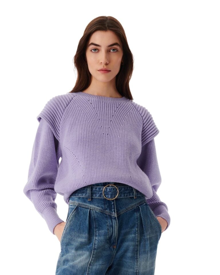 Iro Paris Ahanu Knit Sweater - Lilla | Follestad