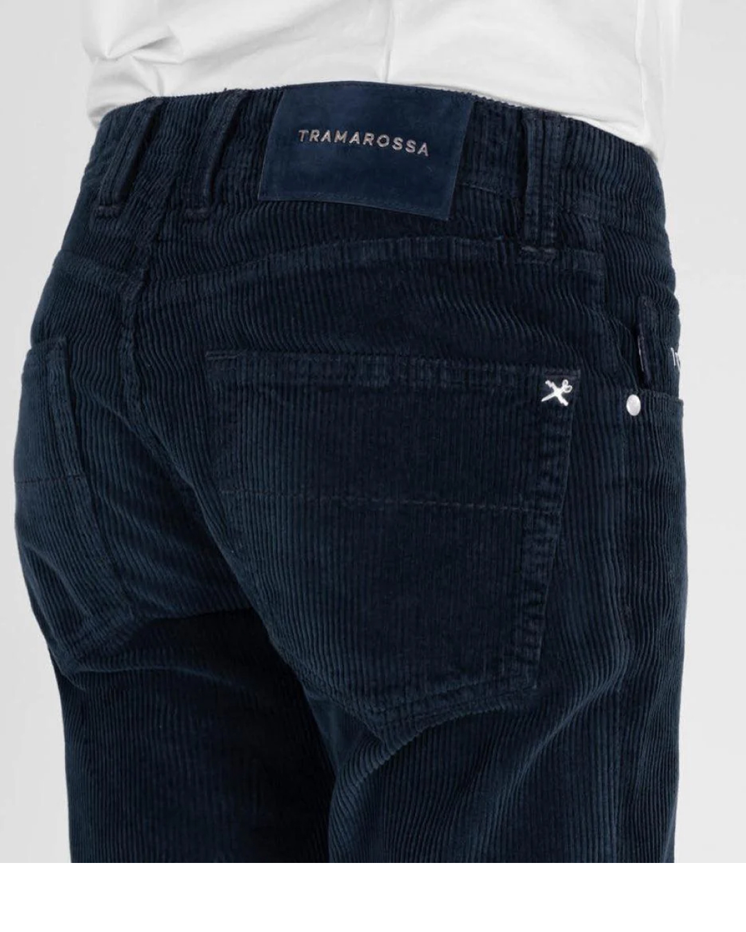 Tramarossa Leonardo Kordfløyel 5-pocket Bukse - Marine | Follestad