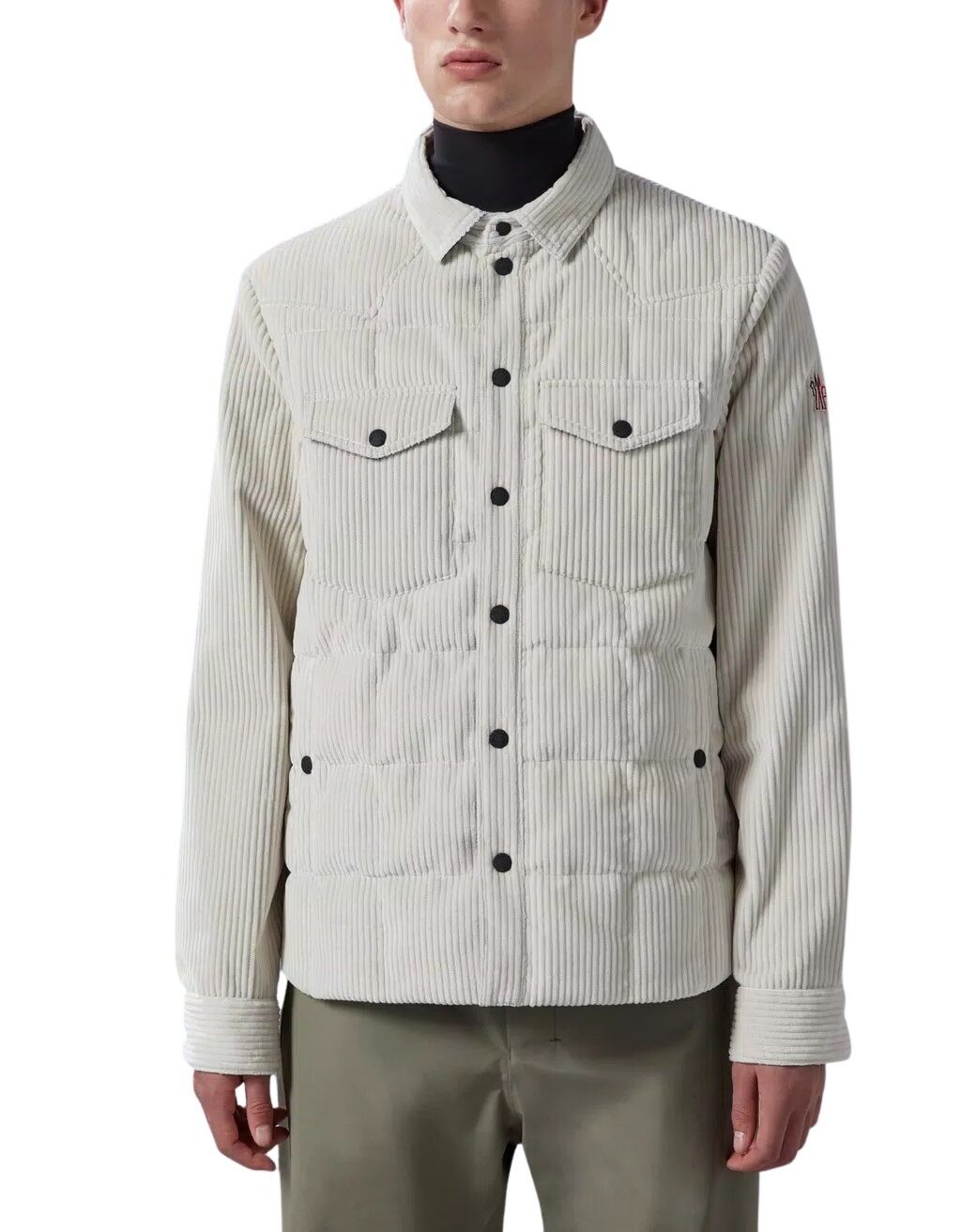 Moncler Grenoble Gelt Down Shacket - Hvit | Follestad