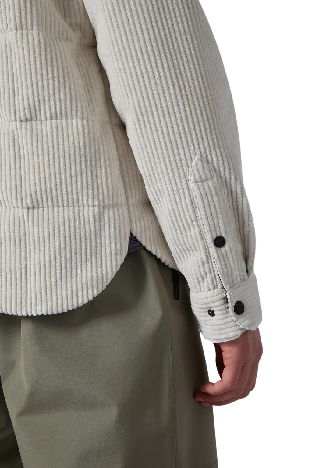 Moncler Grenoble Gelt Down Shacket - Hvit | Follestad