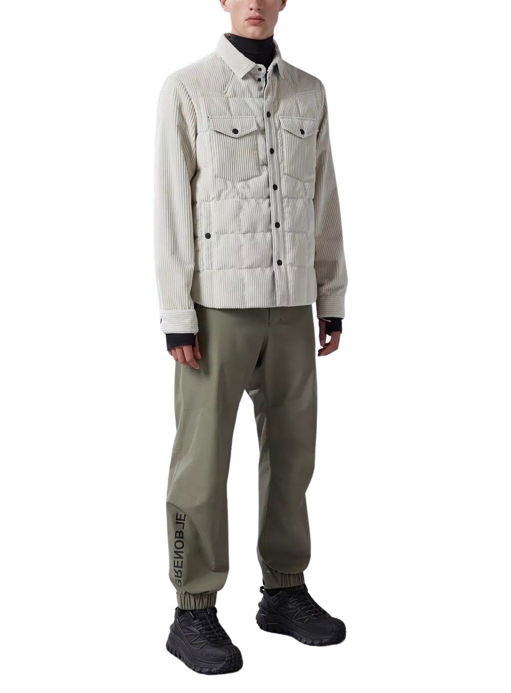 Moncler Grenoble Gelt Down Shacket - Hvit | Follestad