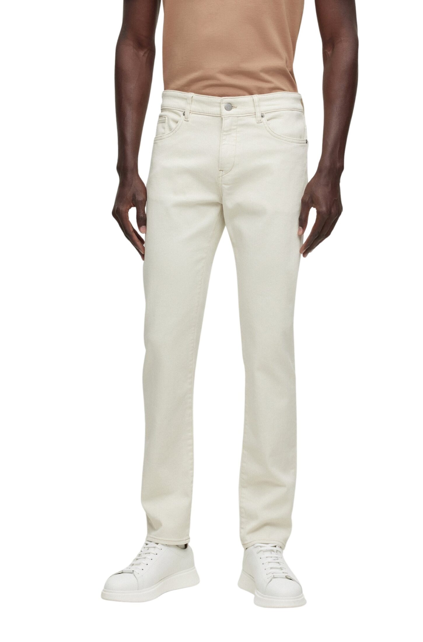 Boss Delaware Slim Fit Jeans - Hvit | Follestad