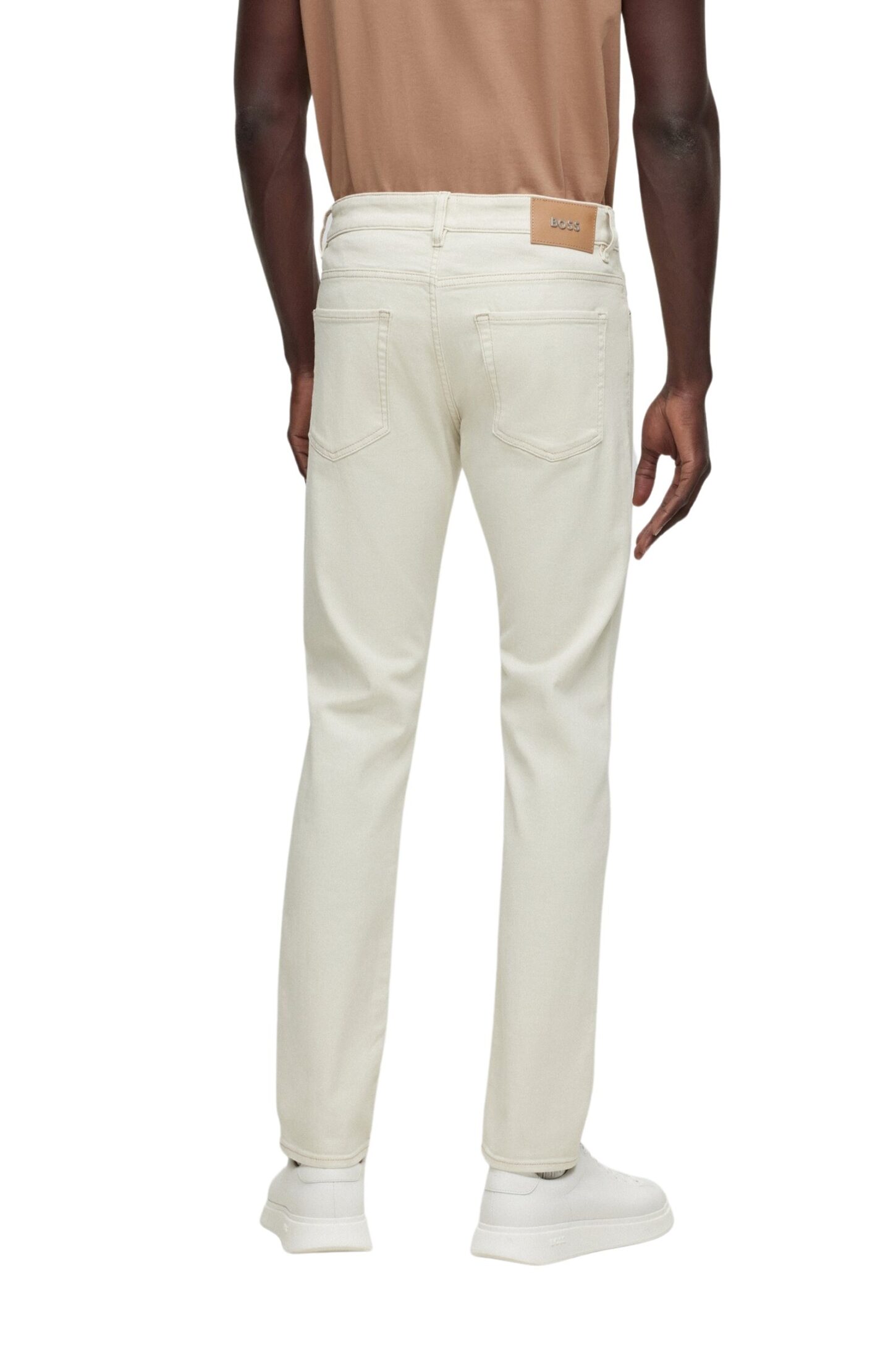Boss Delaware Slim Fit Jeans - Hvit | Follestad