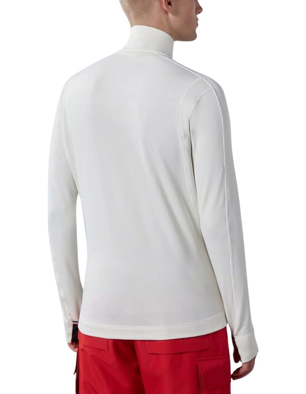 Moncler Grenoble Base Layer Polo Neck - Hvit | Follestad