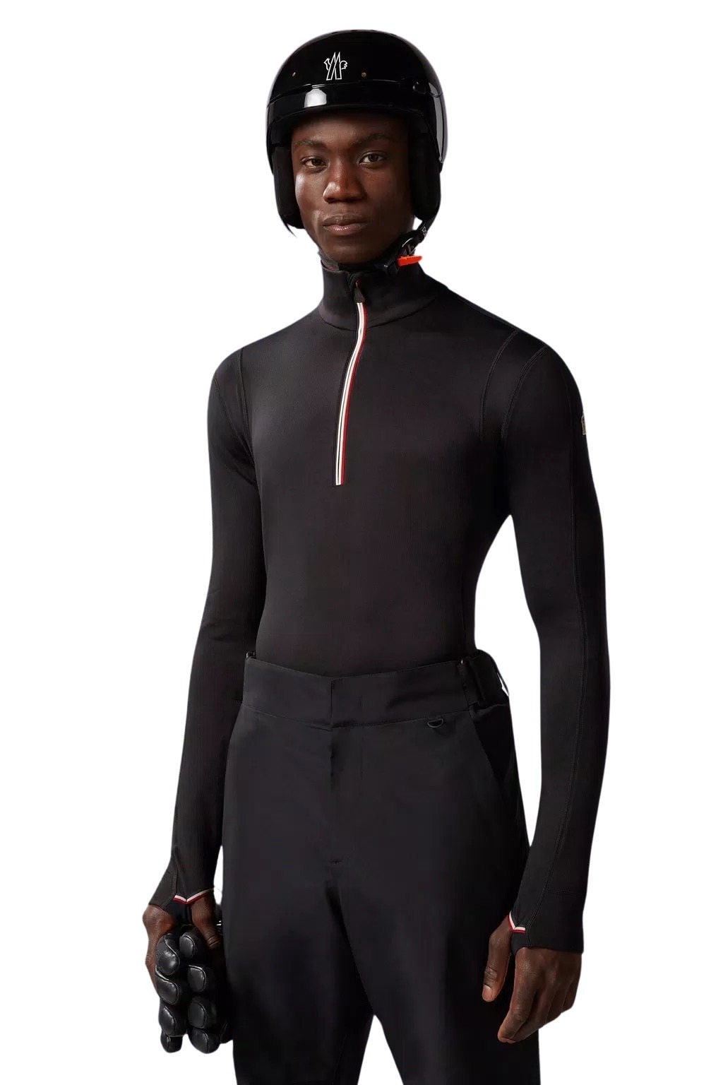 Moncler Grenoble Base Layer Polo Neck - Sort | Follestad