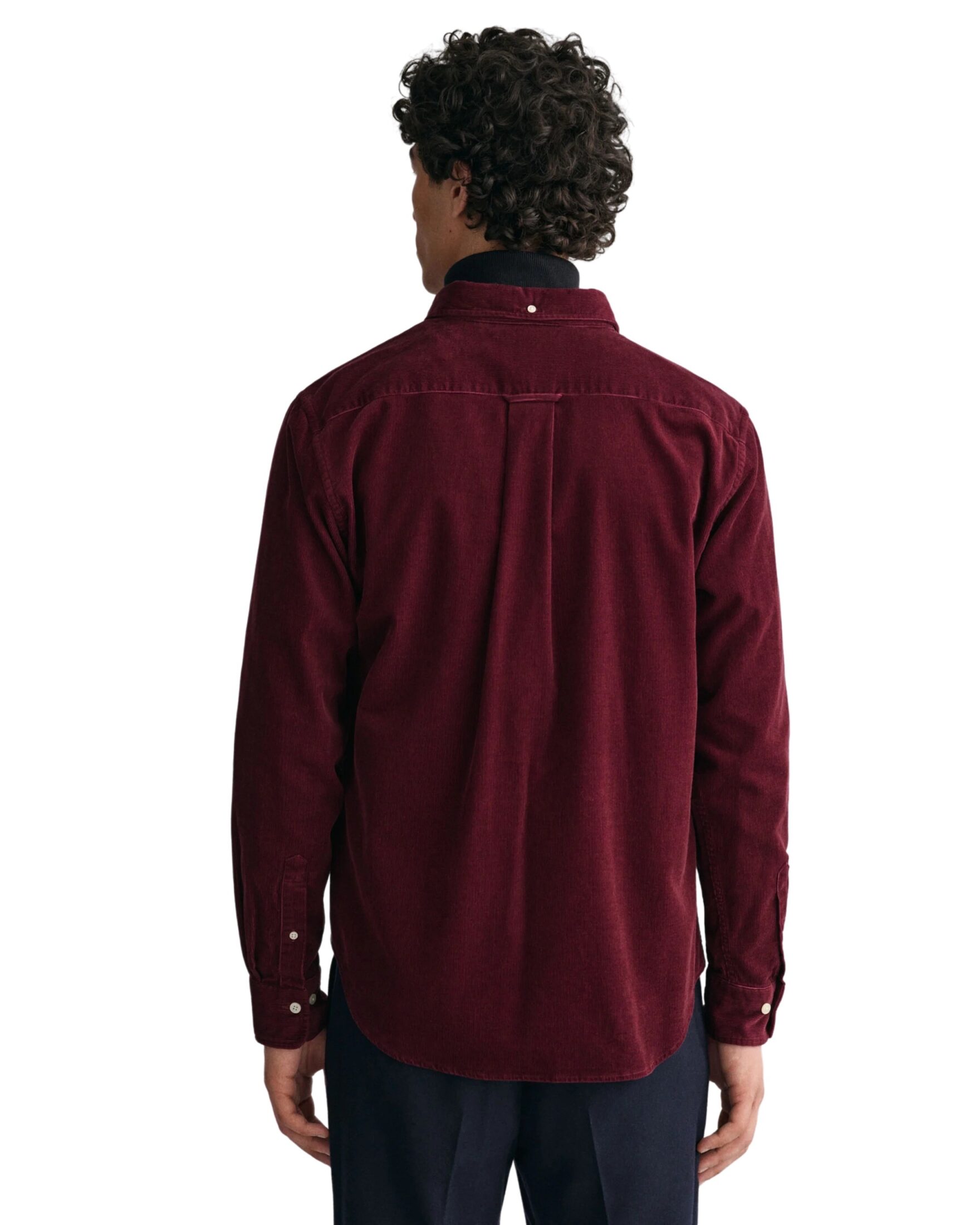 Gant Regular Fit Corduroy Shirt Rød Follestad