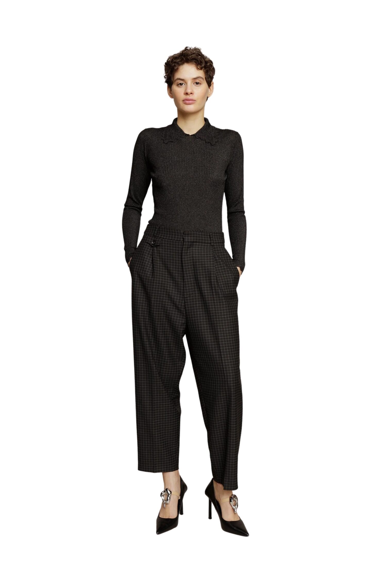 Munthe Else Knit - Sort | Follestad
