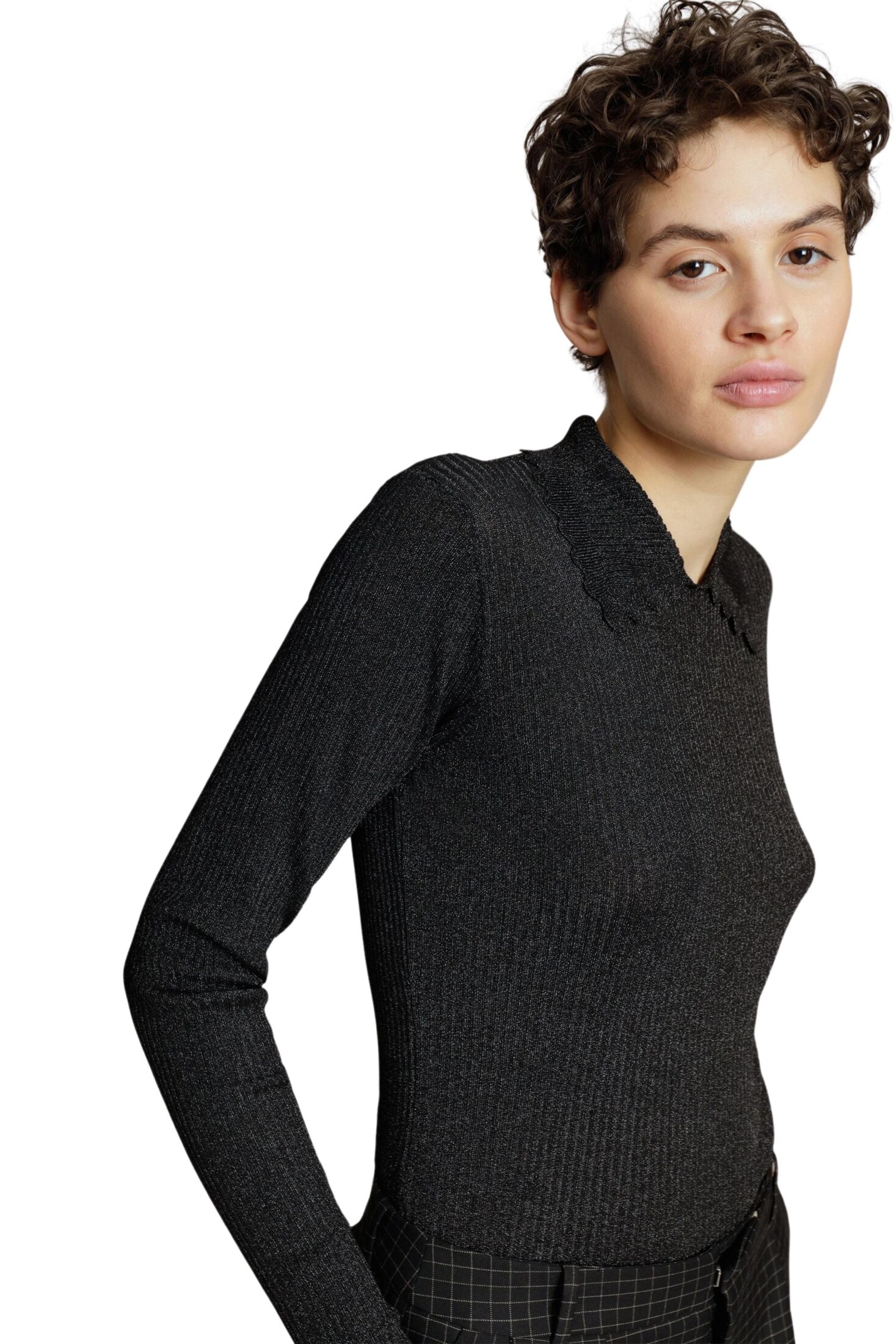 Munthe Else Knit - Sort | Follestad