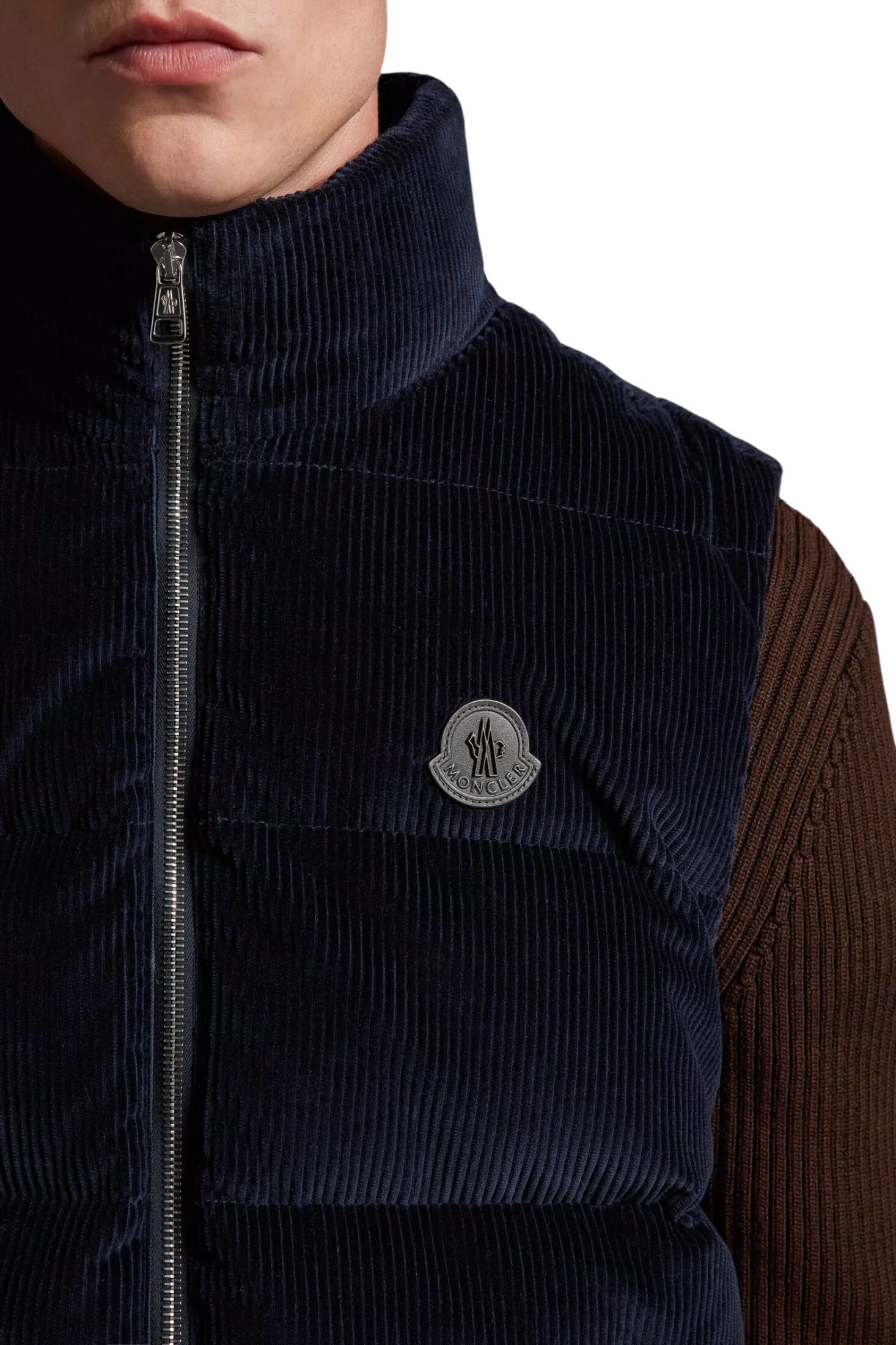 Moncler Acrab Down Gilet - Marine | Follestad