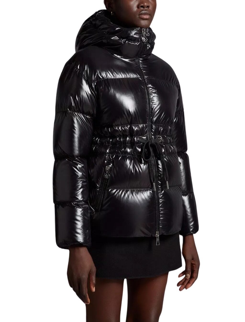 Moncler Taleve Short Down Jacket - Sort | Follestad