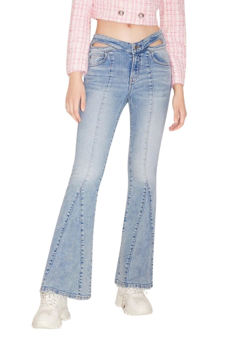 Miss Sixty Low-Rise Slim Fit Bootcut Jeans - Blå | Follestad