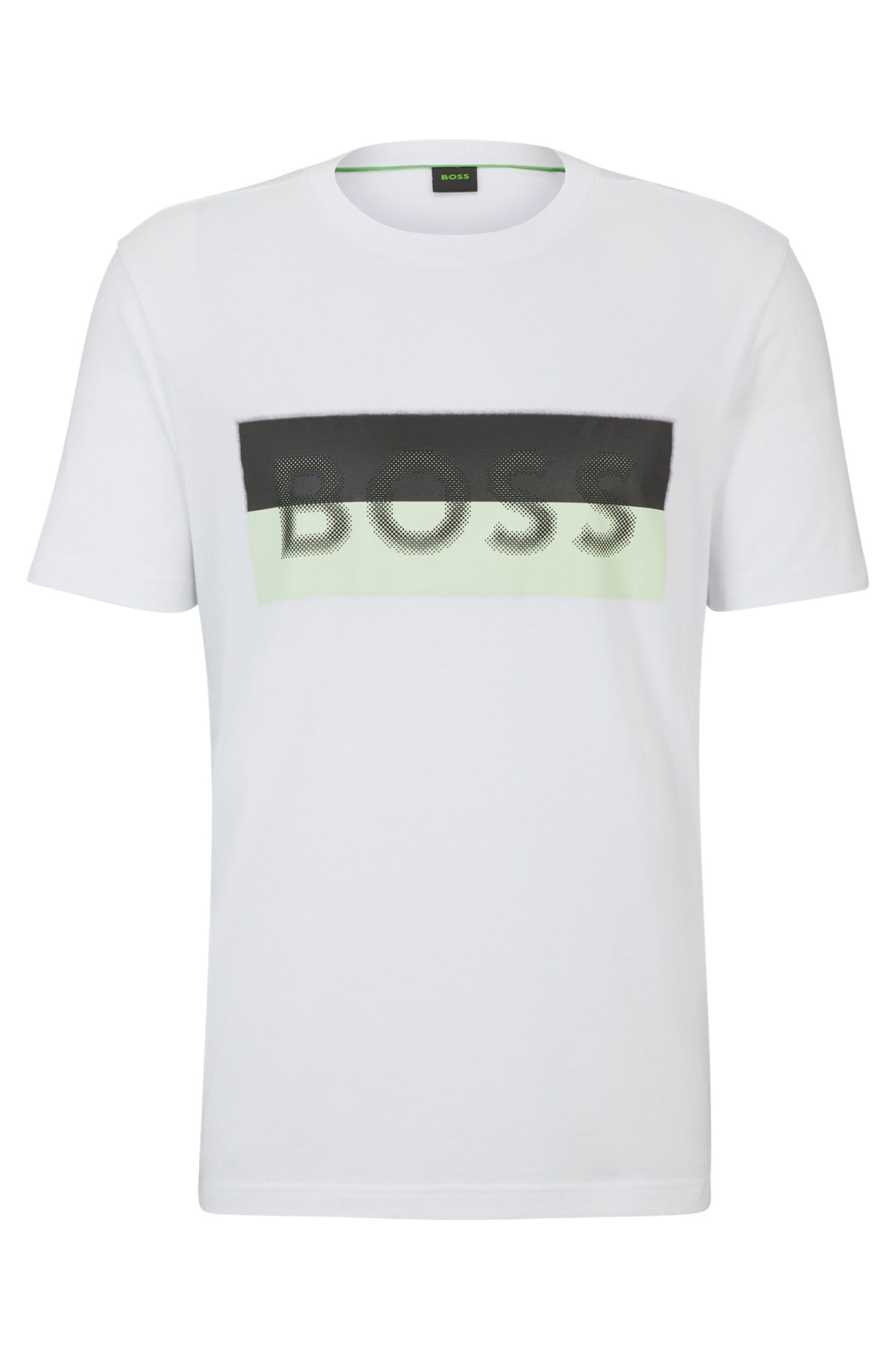BOSS Green Logo Tee - Hvit | Follestad