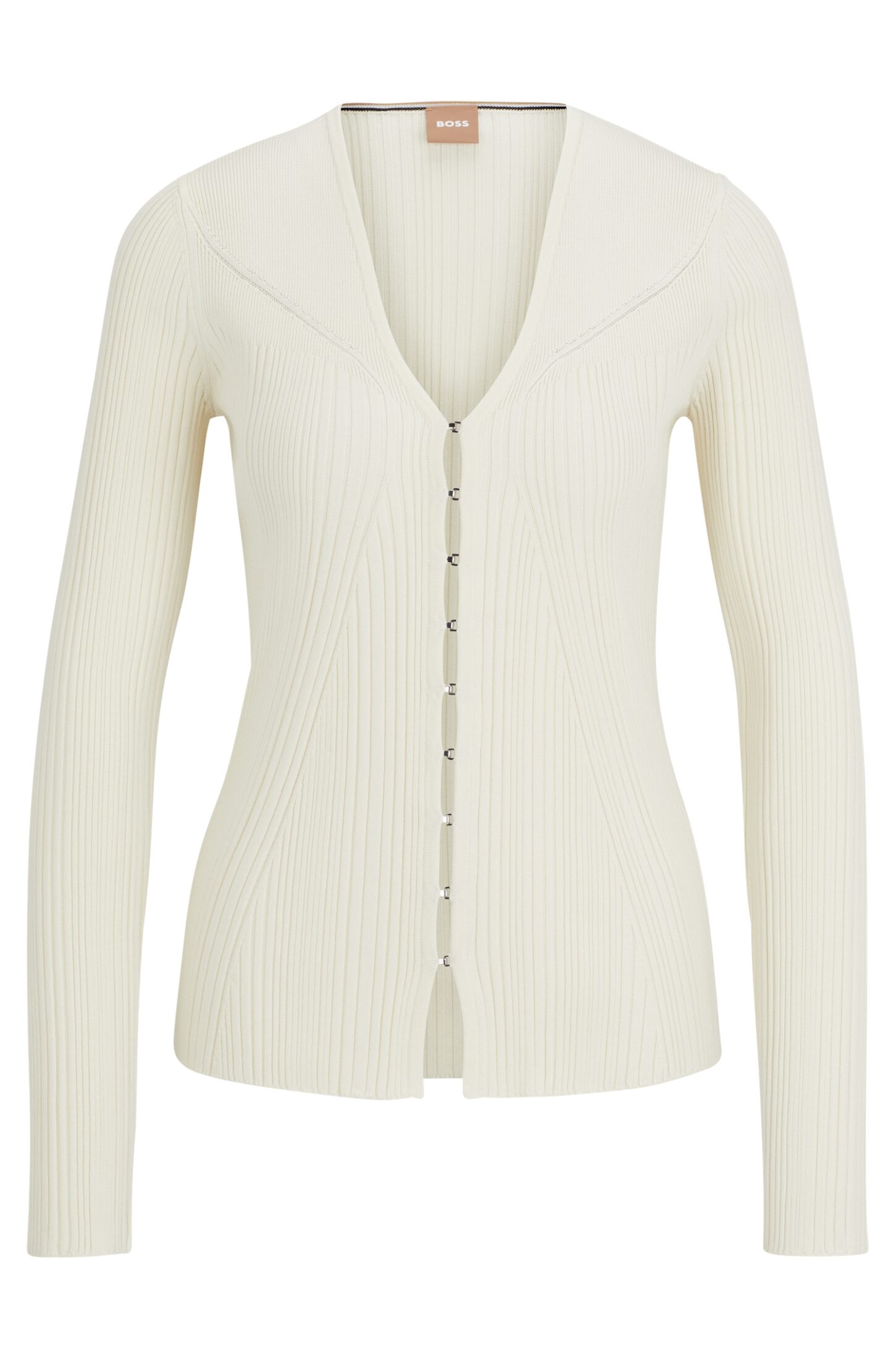 Boss Forama Cardigan - Hvit | Follestad