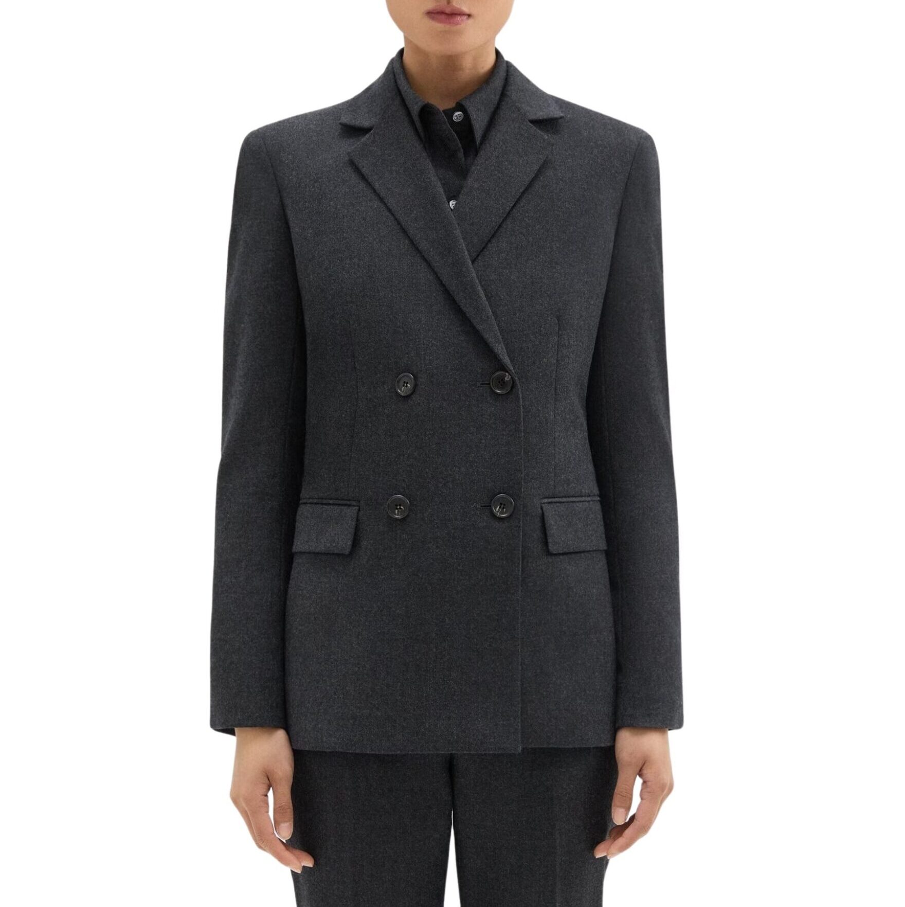 Theory Double Breasted Blazer