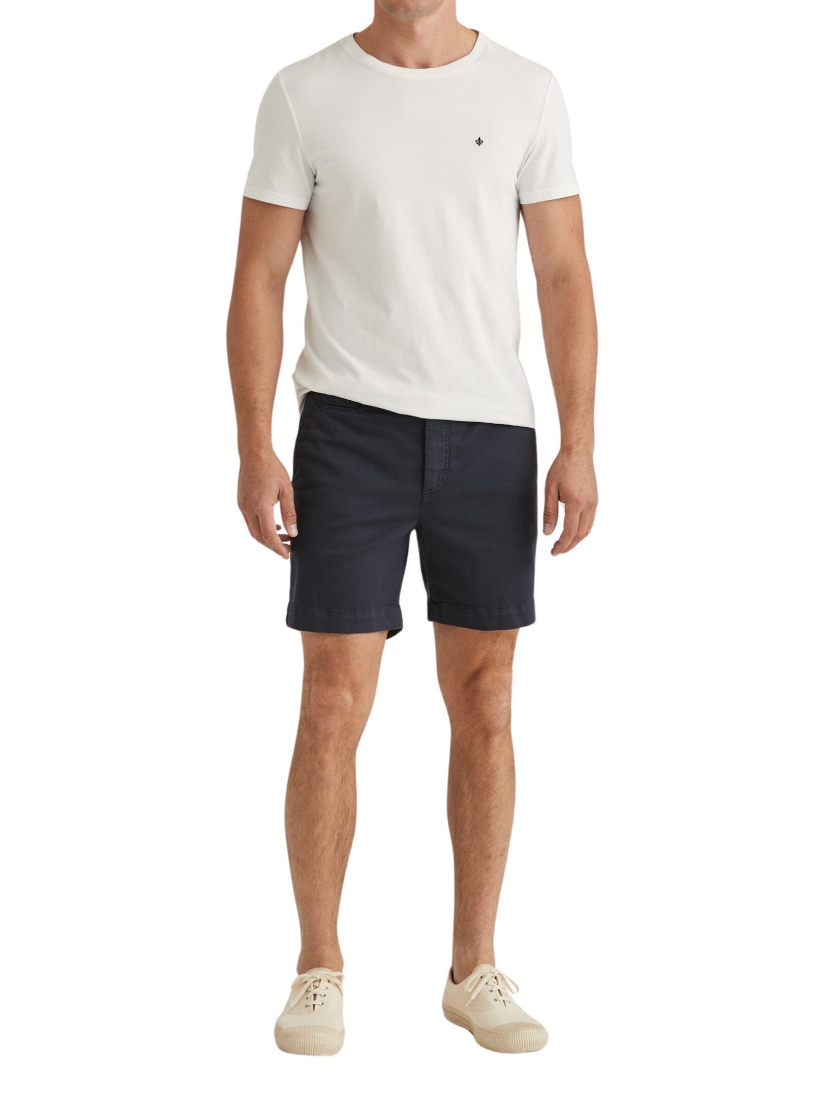 Morris Stockholm Jeffrey Short Chino Shorts - Marine | Follestad