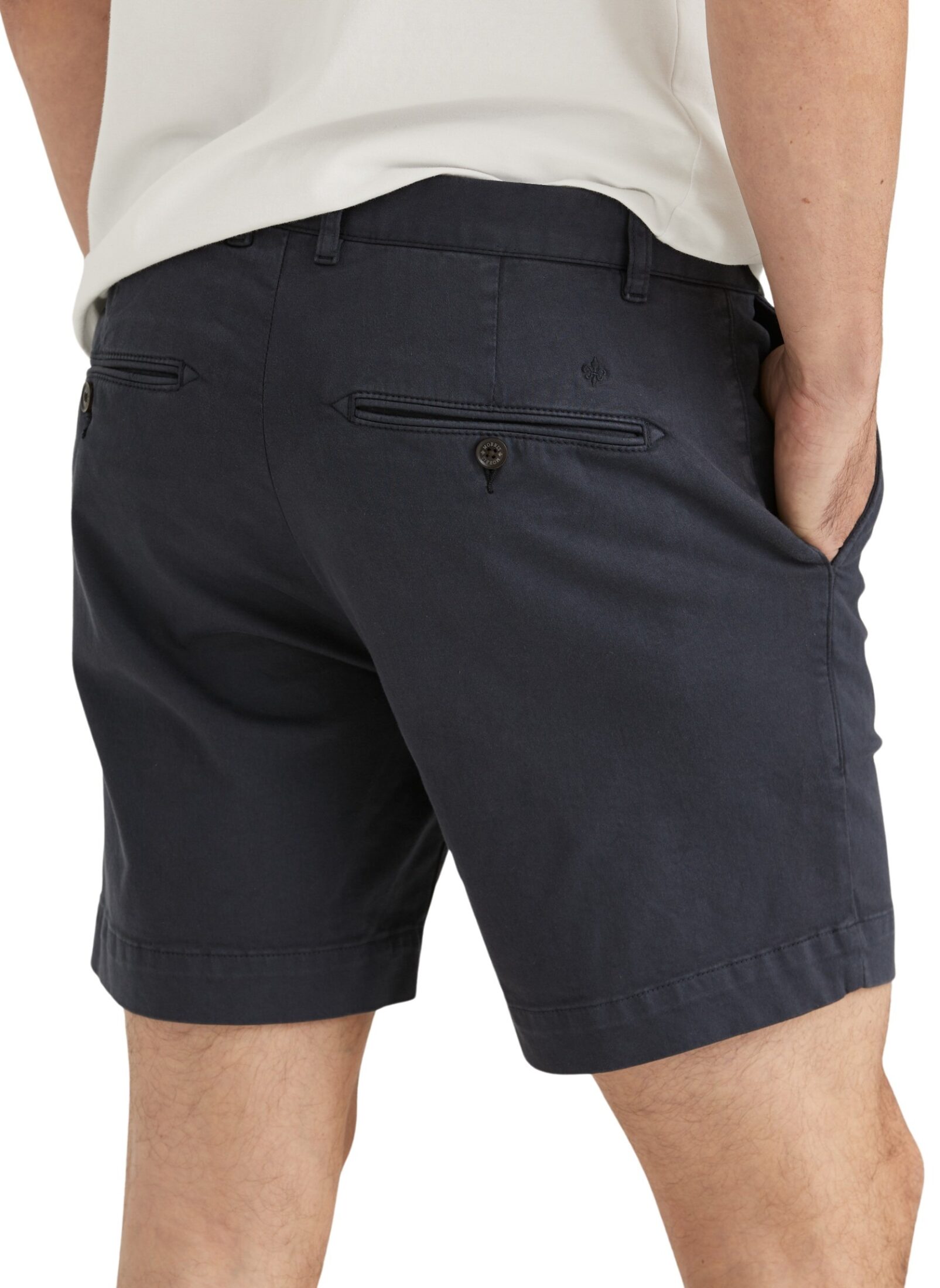 Morris Stockholm Jeffrey Short Chino Shorts - Marine | Follestad