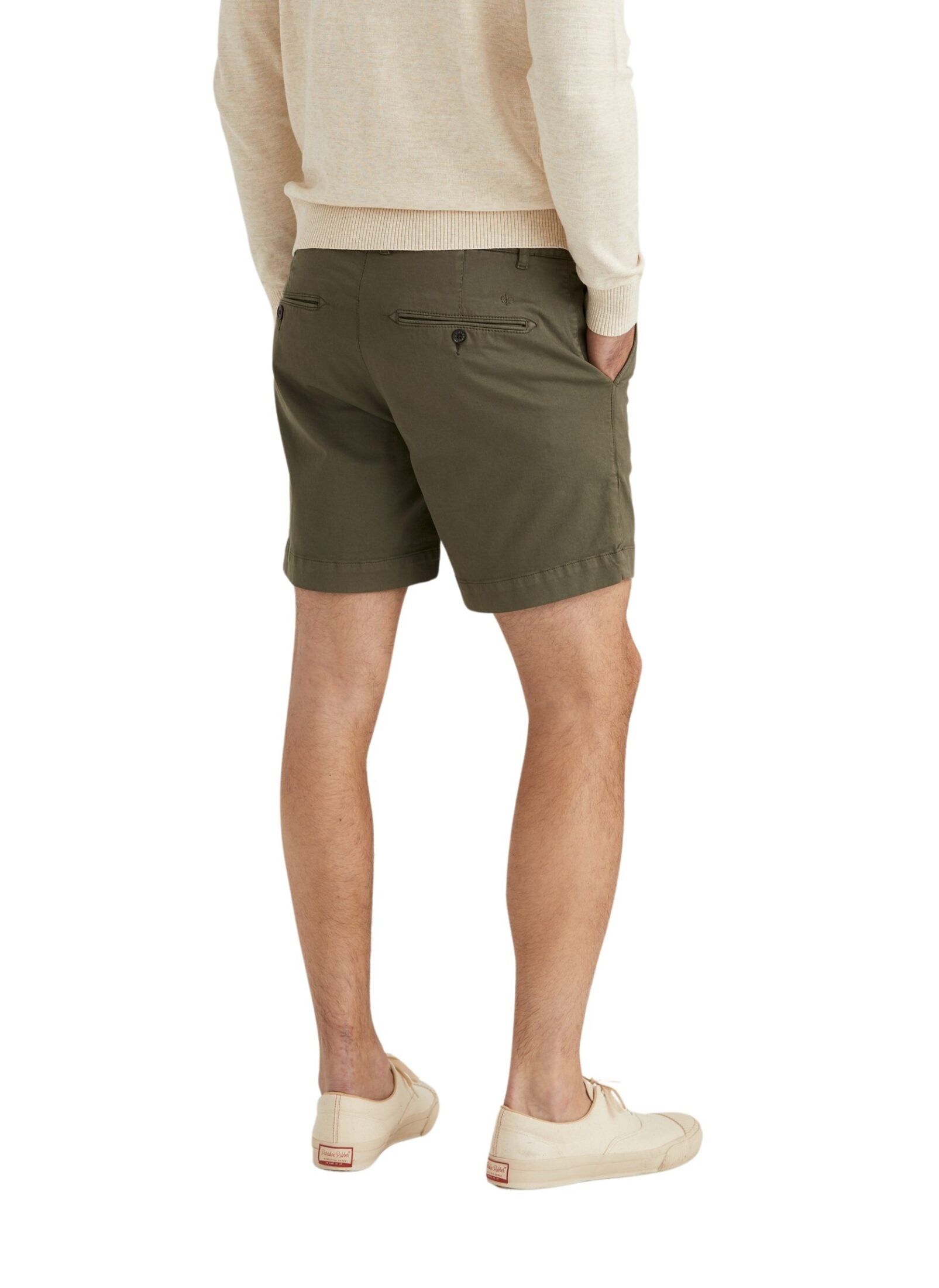 Morris Stockholm Jeffrey Short Chino Shorts - Oliven | Follestad