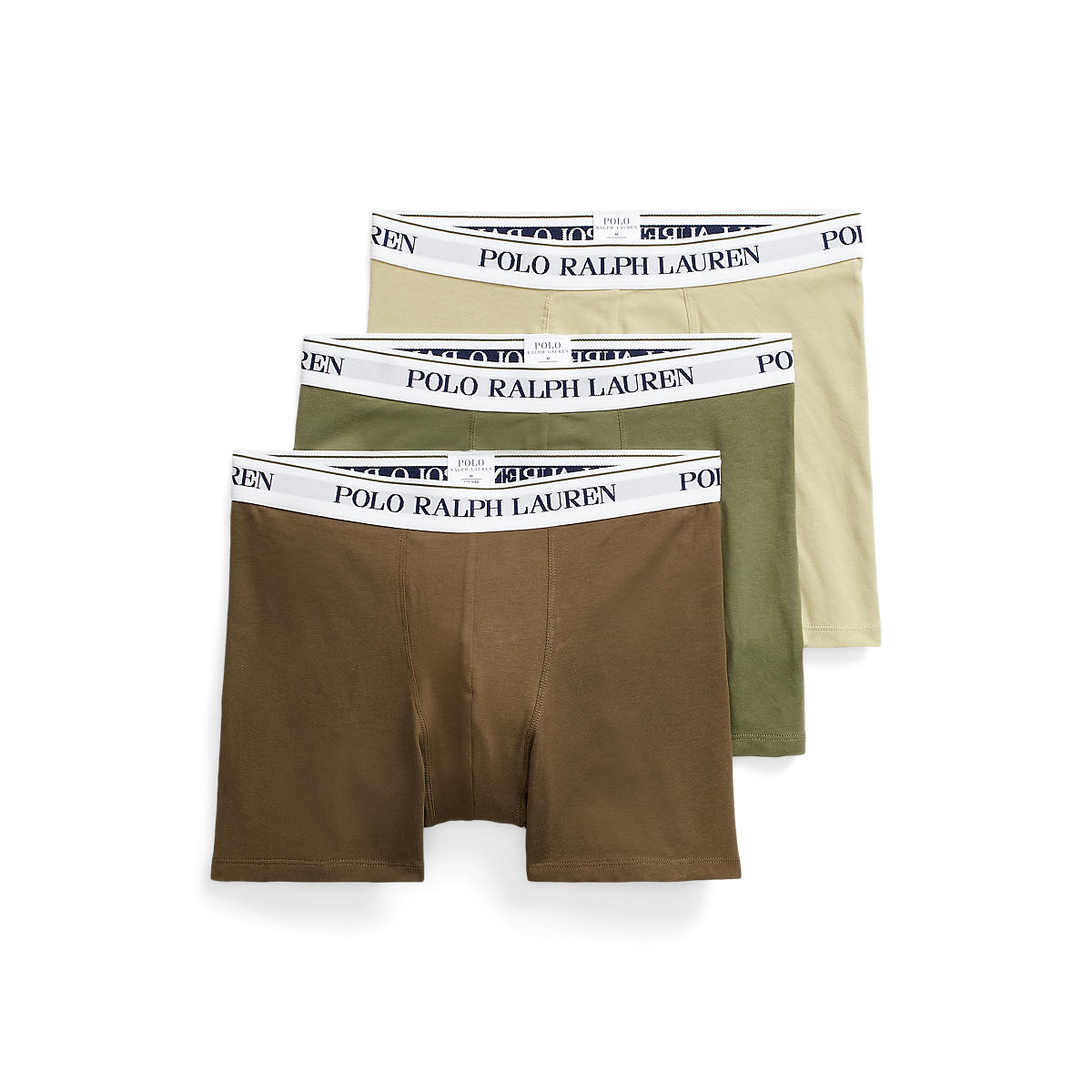 Polo Ralph Lauren Stretch Cotton Boxer Brief 3-Pack - Multi | Follestad