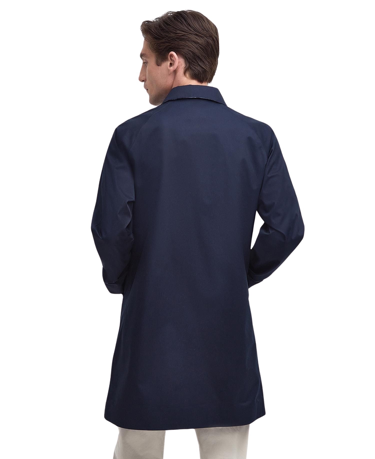 Barbour Rokig Lightweight Waterproof Mac - Marine | Follestad