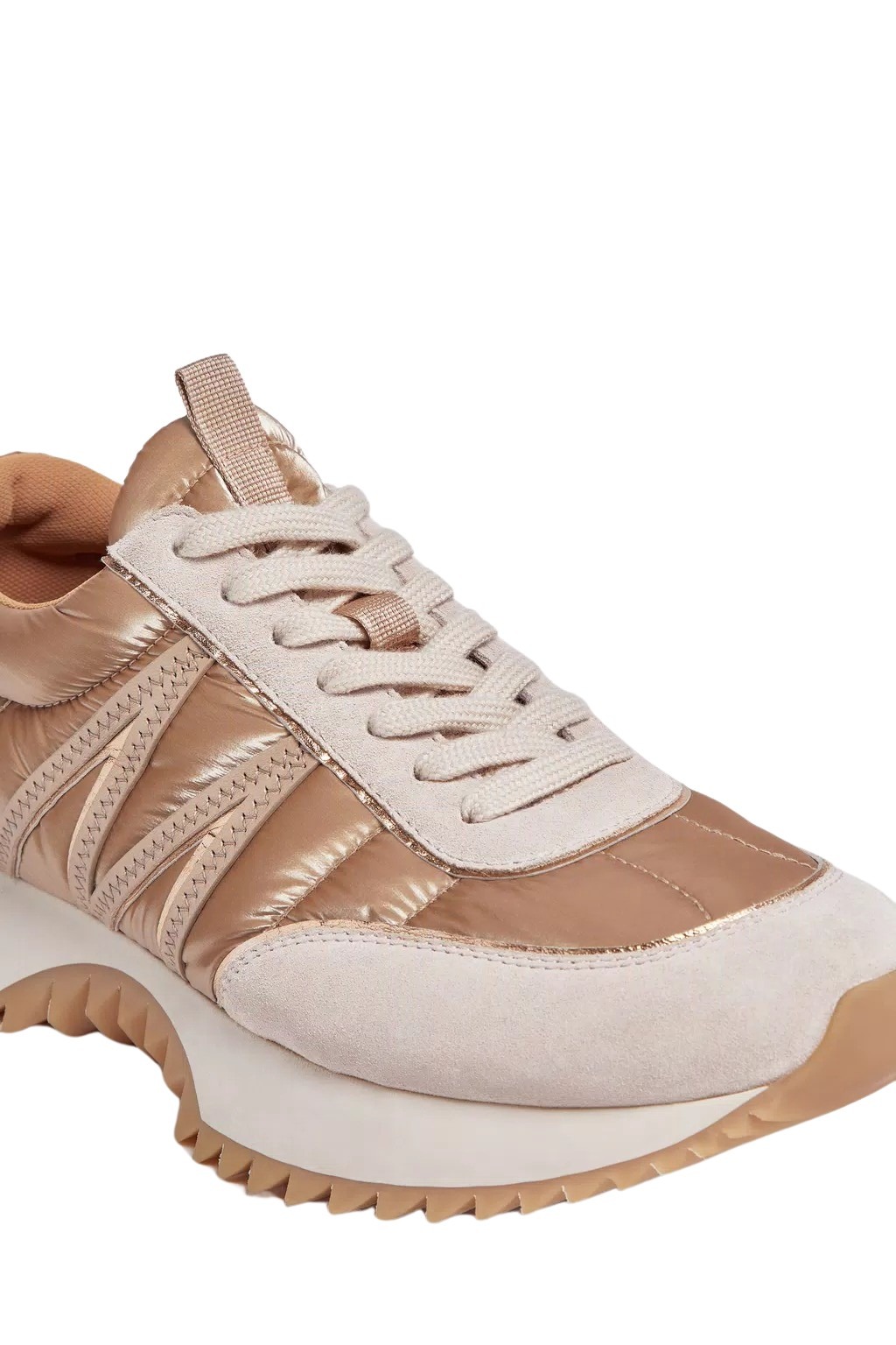 Moncler Pacey Trainers - Beige/Rosa | Follestad