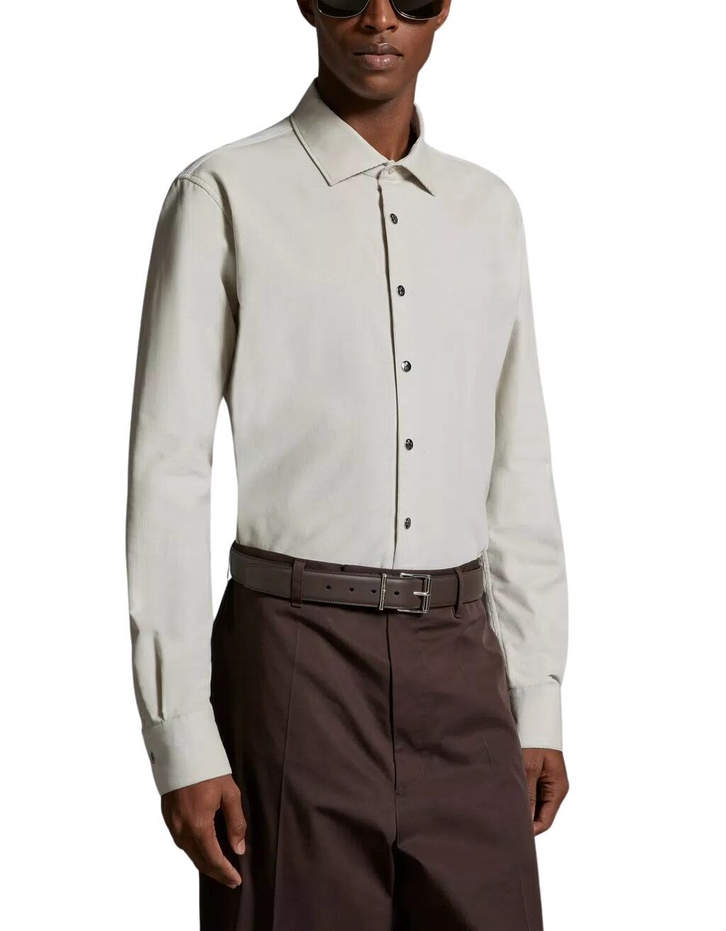 Moncler Corduroy Shirt - Beige | Follestad