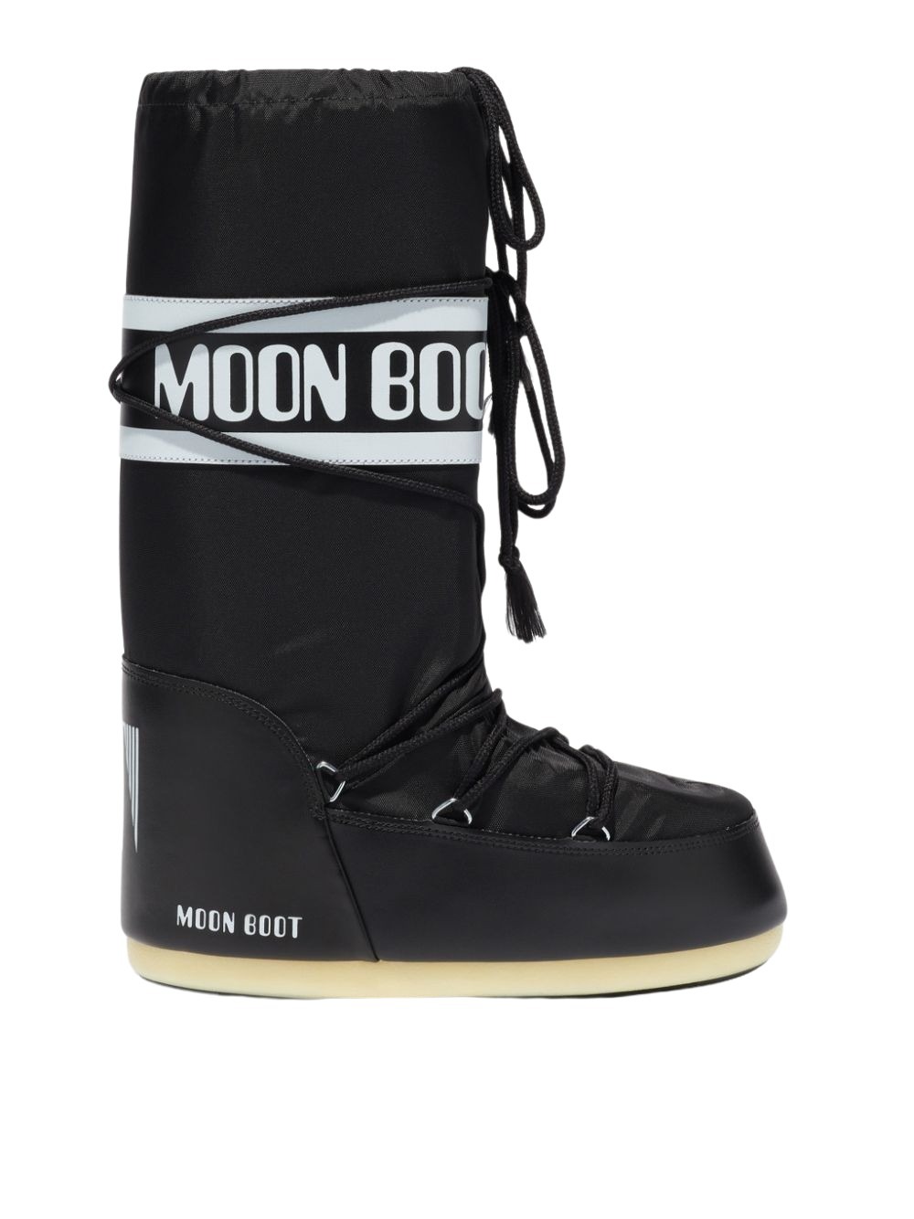 Moon Boot Icon Nylon Boots - Sort | Follestad