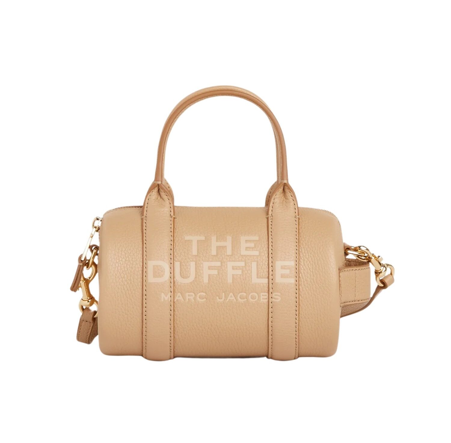Marc Jacobs The Leather Mini Duffle Bag - Camel | Follestad