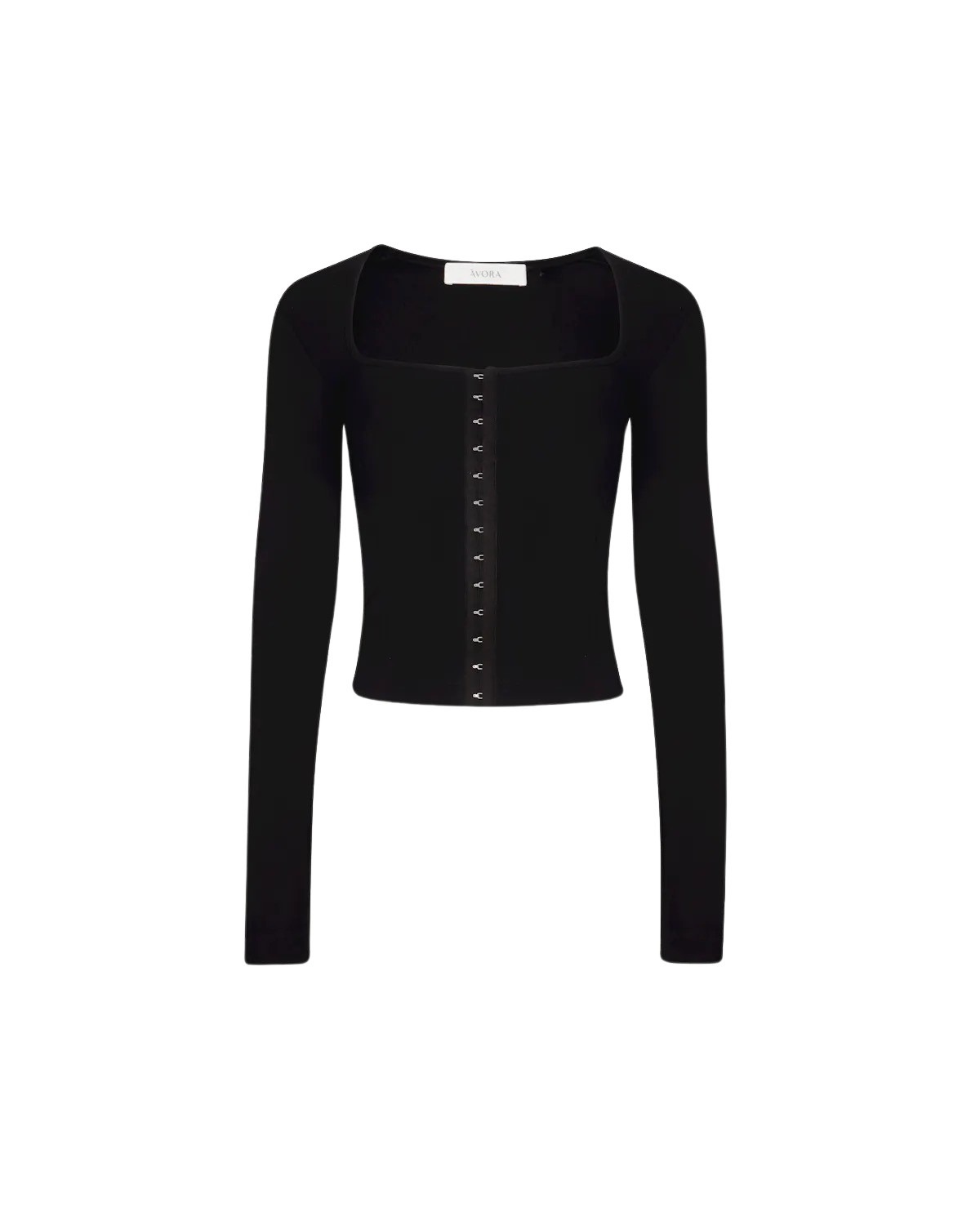 Àvora Loren Top - Sort | Follestad