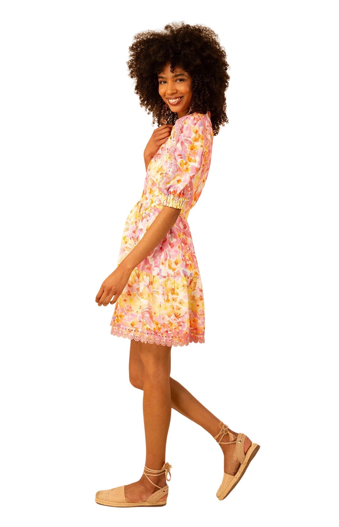 Hale Bob Hayden Linen Dress - Rosa | Follestad