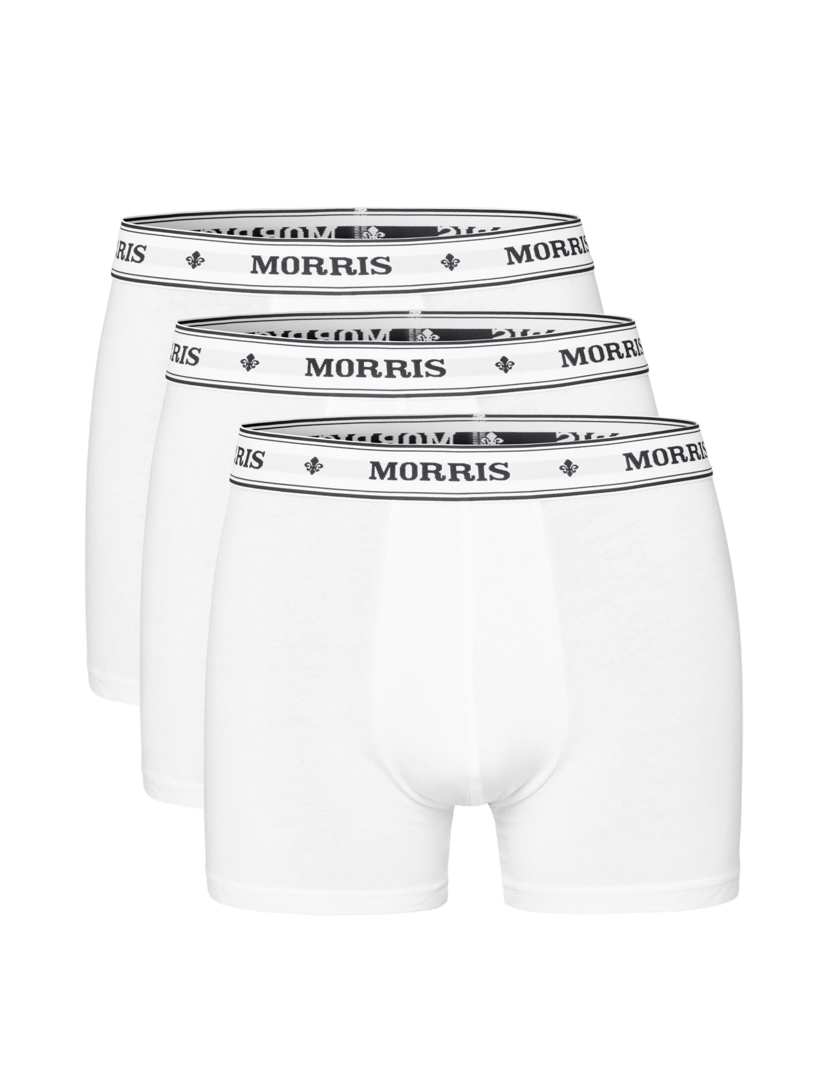 Morris Stockholm Morris Boxer Brief 3-pack - Hvit | Follestad