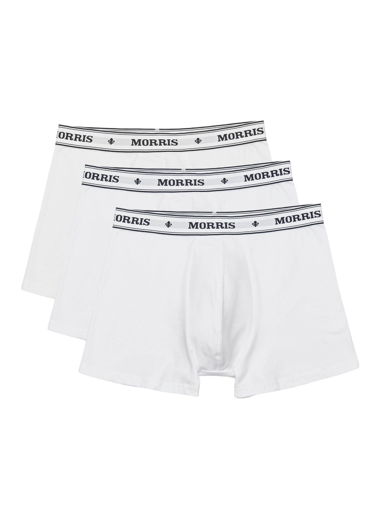 Morris Stockholm Morris Boxer Brief 3-pack - Hvit | Follestad