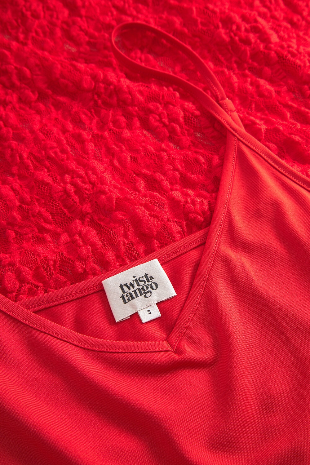 Twist & Tango Janasia Lace Dress - Rød | Follestad