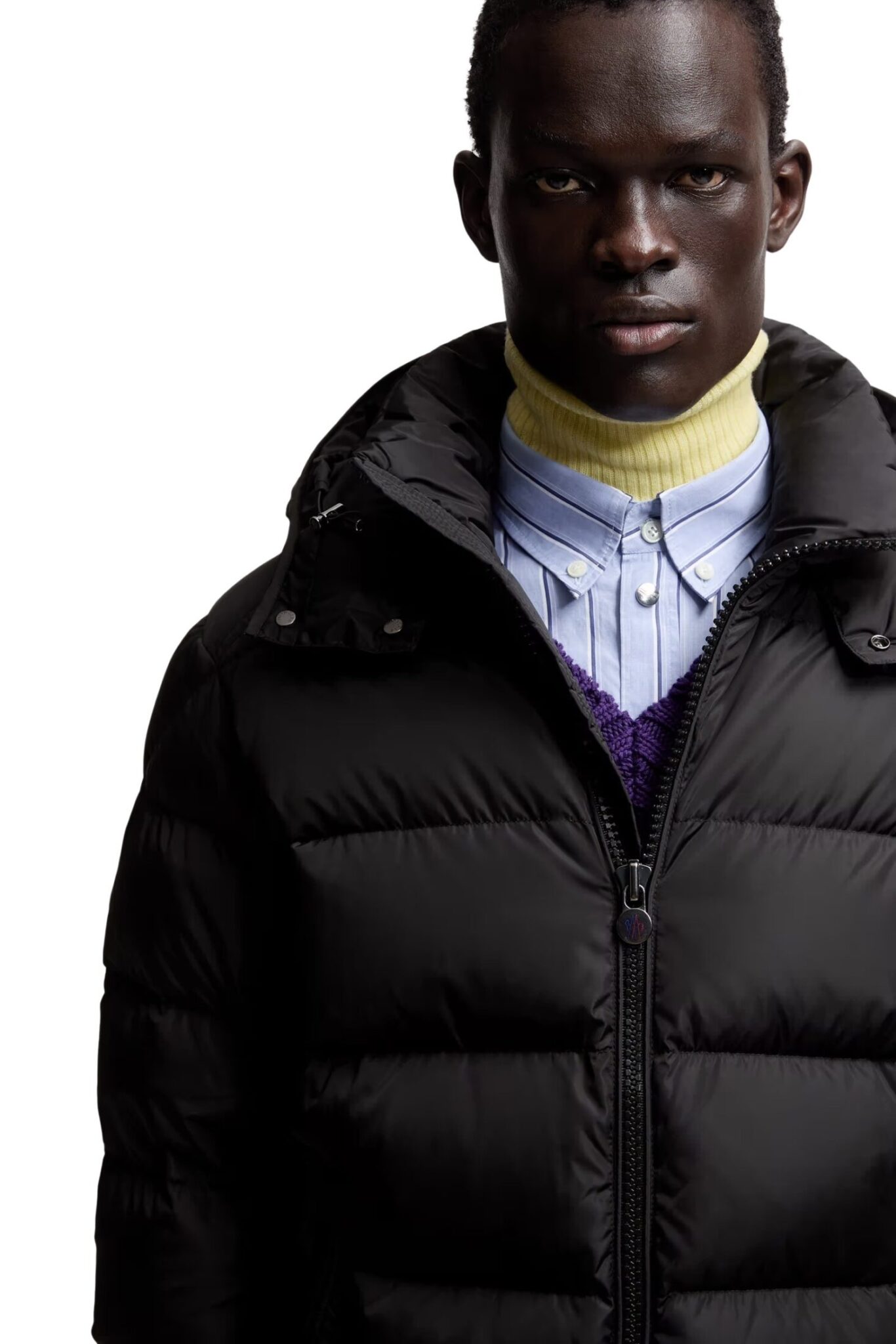 Moncler Moncler Maya Matte Short Down Jacket - Sort | Follestad
